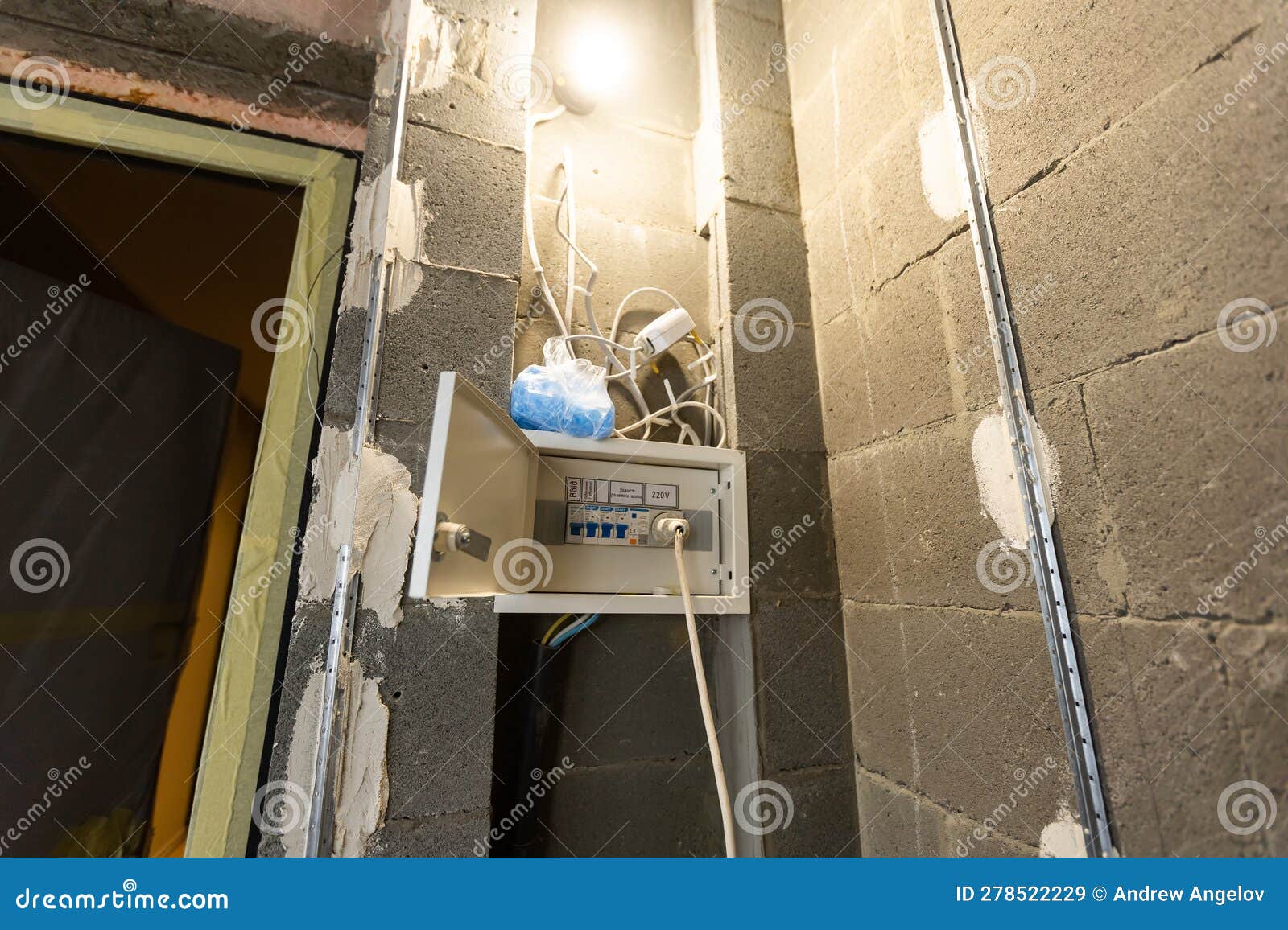 Installing Power Outlets. Ready To Install Power Sockets on Initial ...