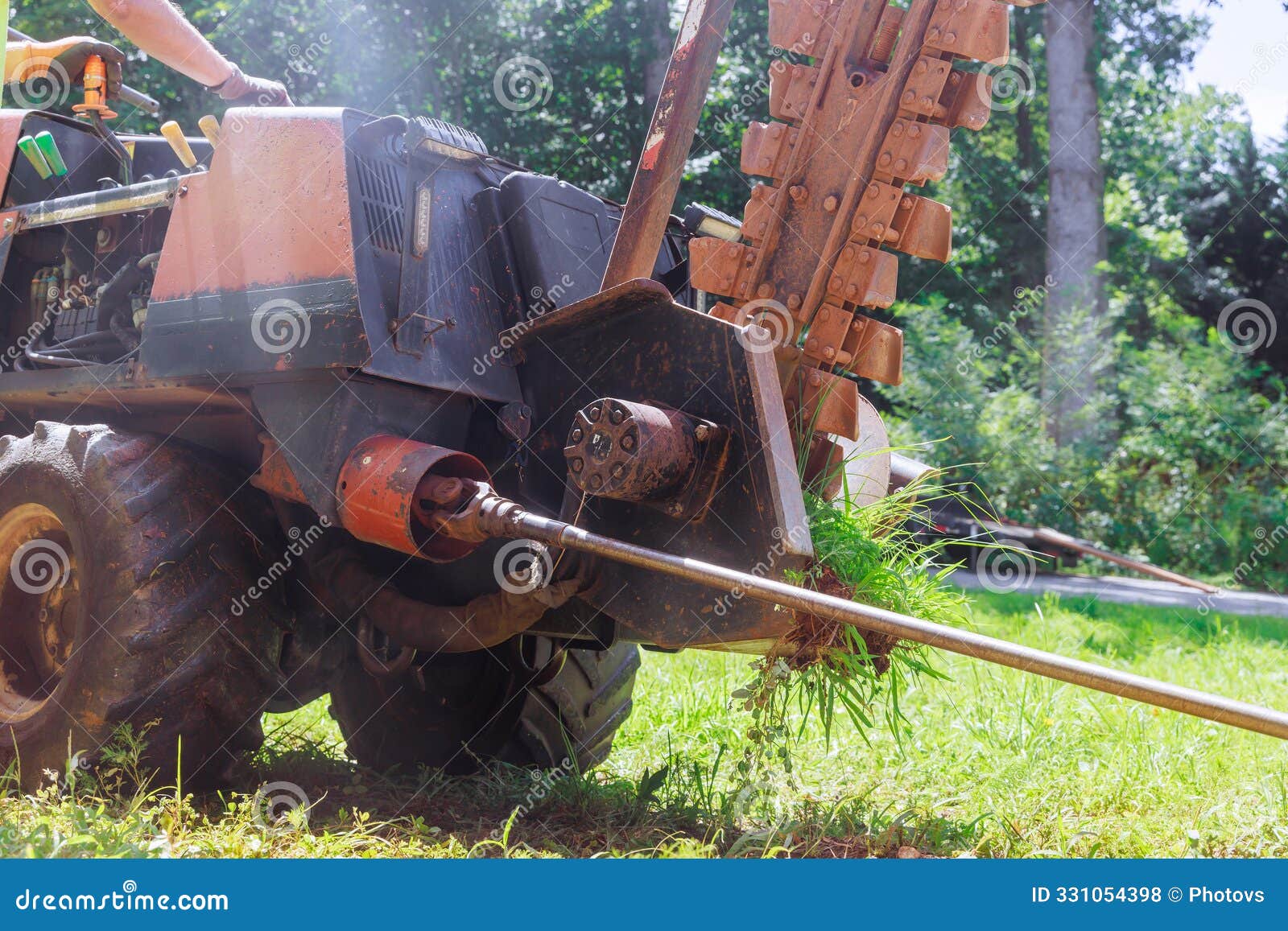 Installing an Underground Communication System without Digging Trench ...