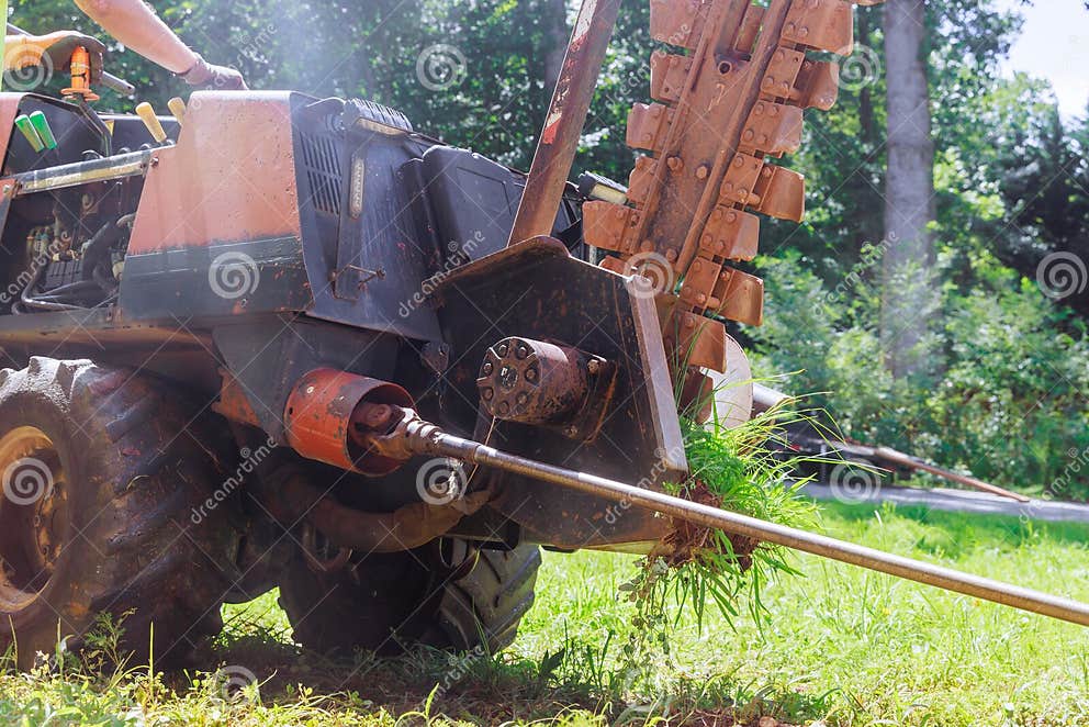 Installing an Underground Communication System without Digging Trench ...