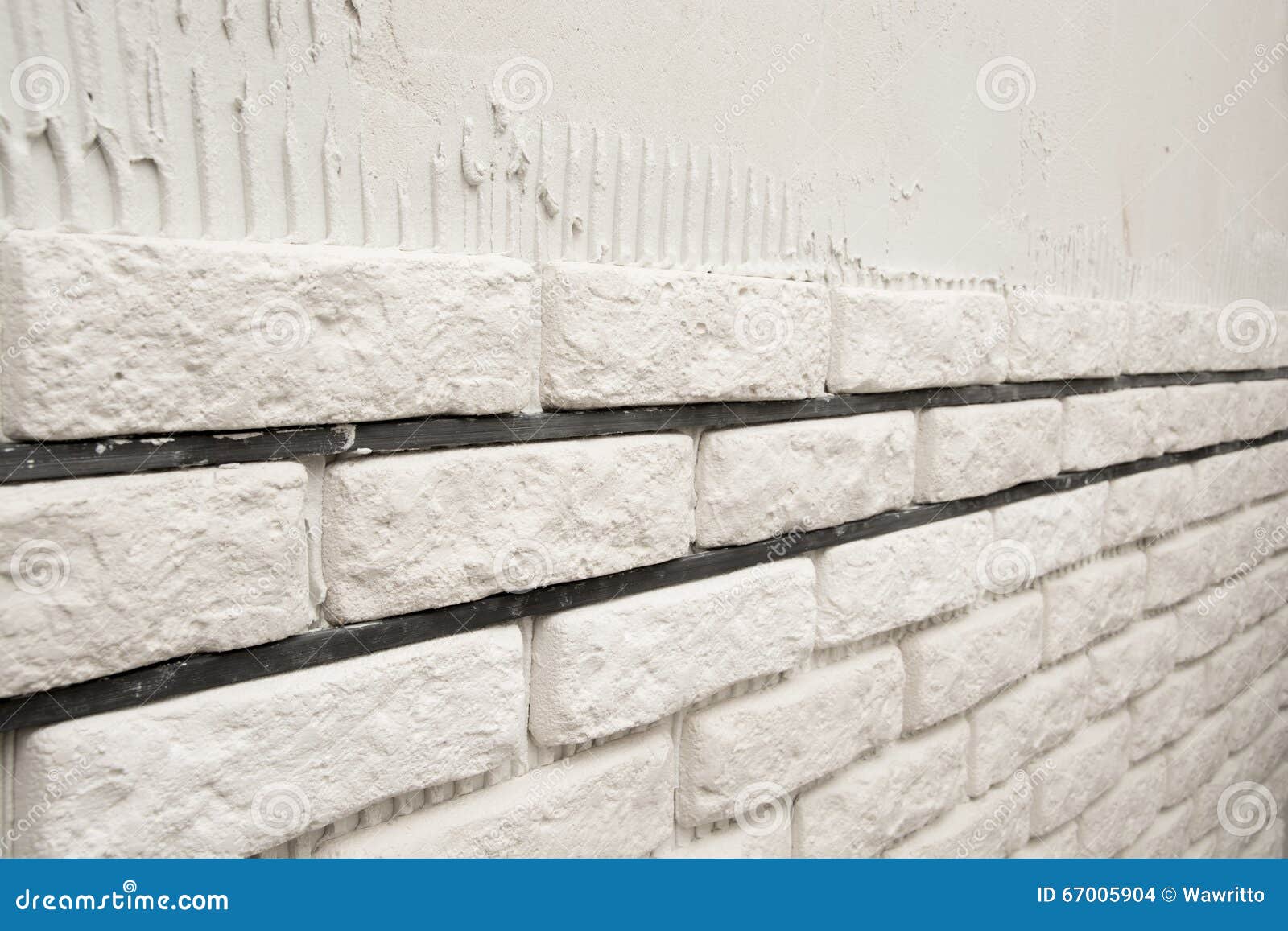 Installing White Decorative Bricks Stock Photos - Free & Royalty-Free ...
