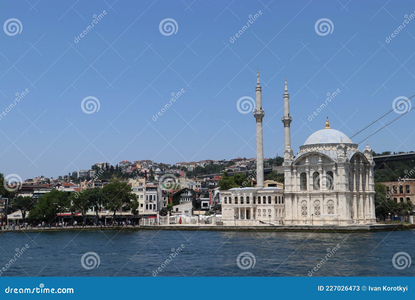 Instanbul View from the Bosphorus Editorial Stock Photo - Image of ...
