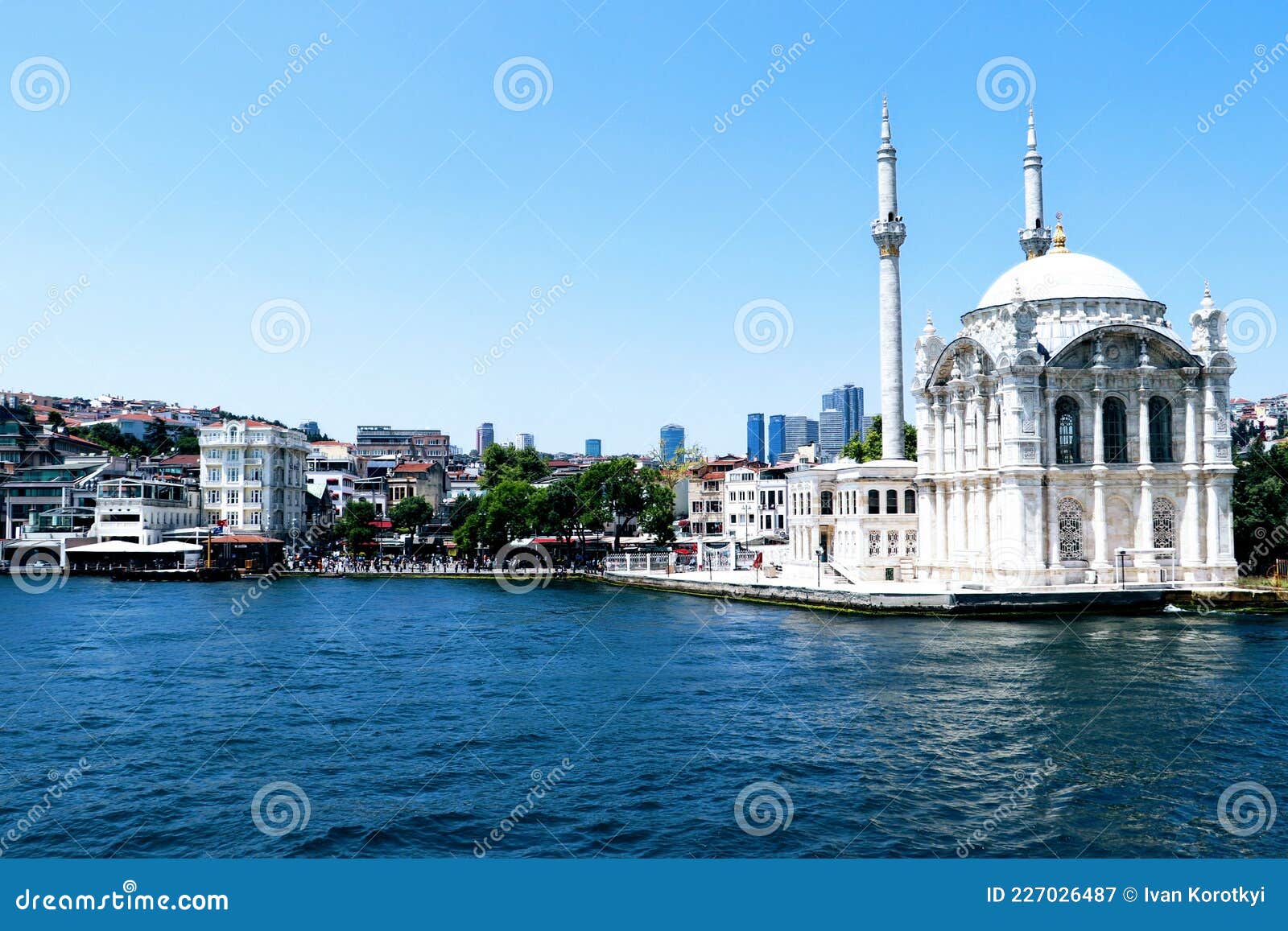 Instanbul View from the Bosphorus Editorial Photography - Image of ...