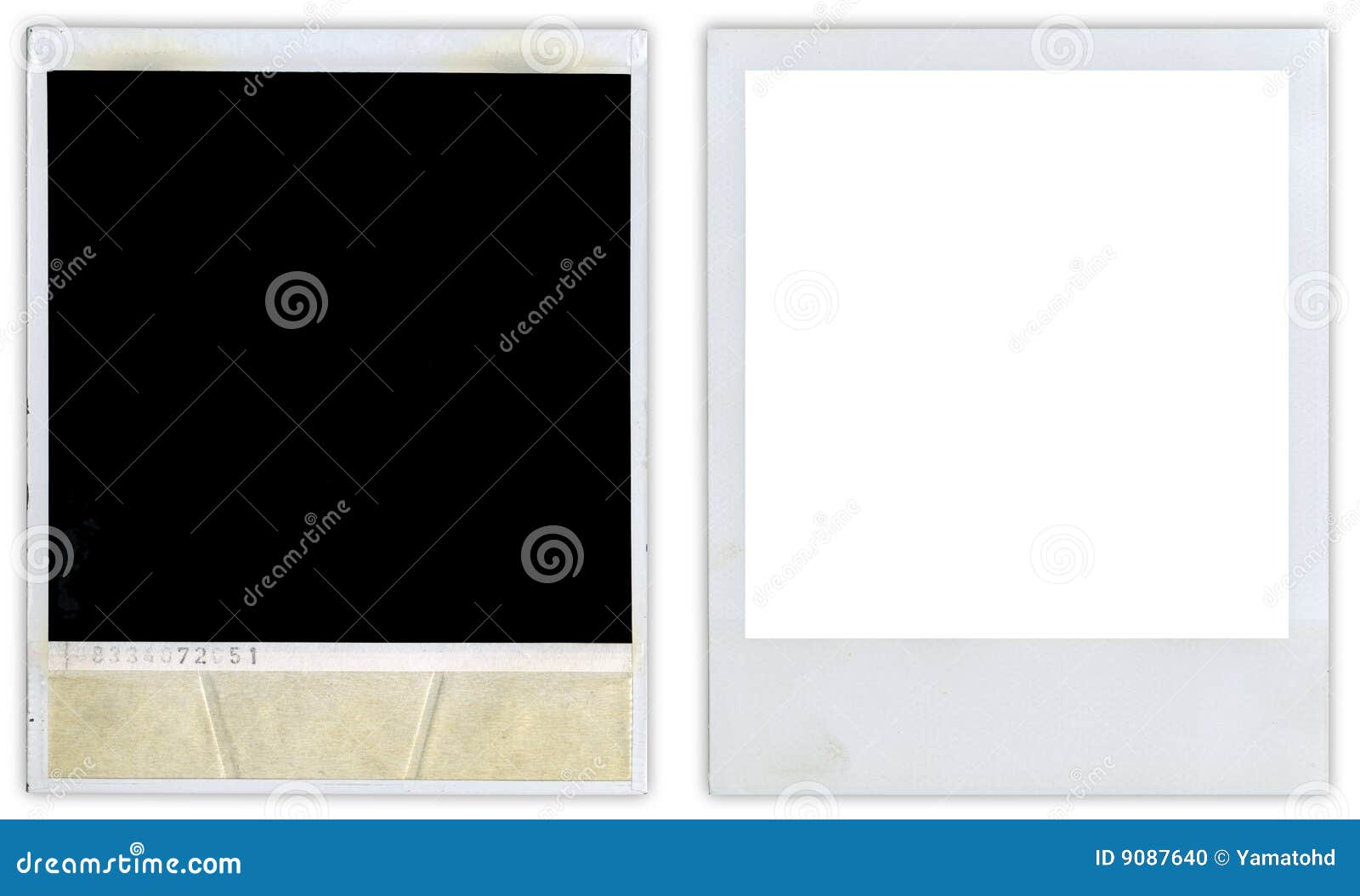 Instant camera empty shot stock photo. Image of black - 9087640