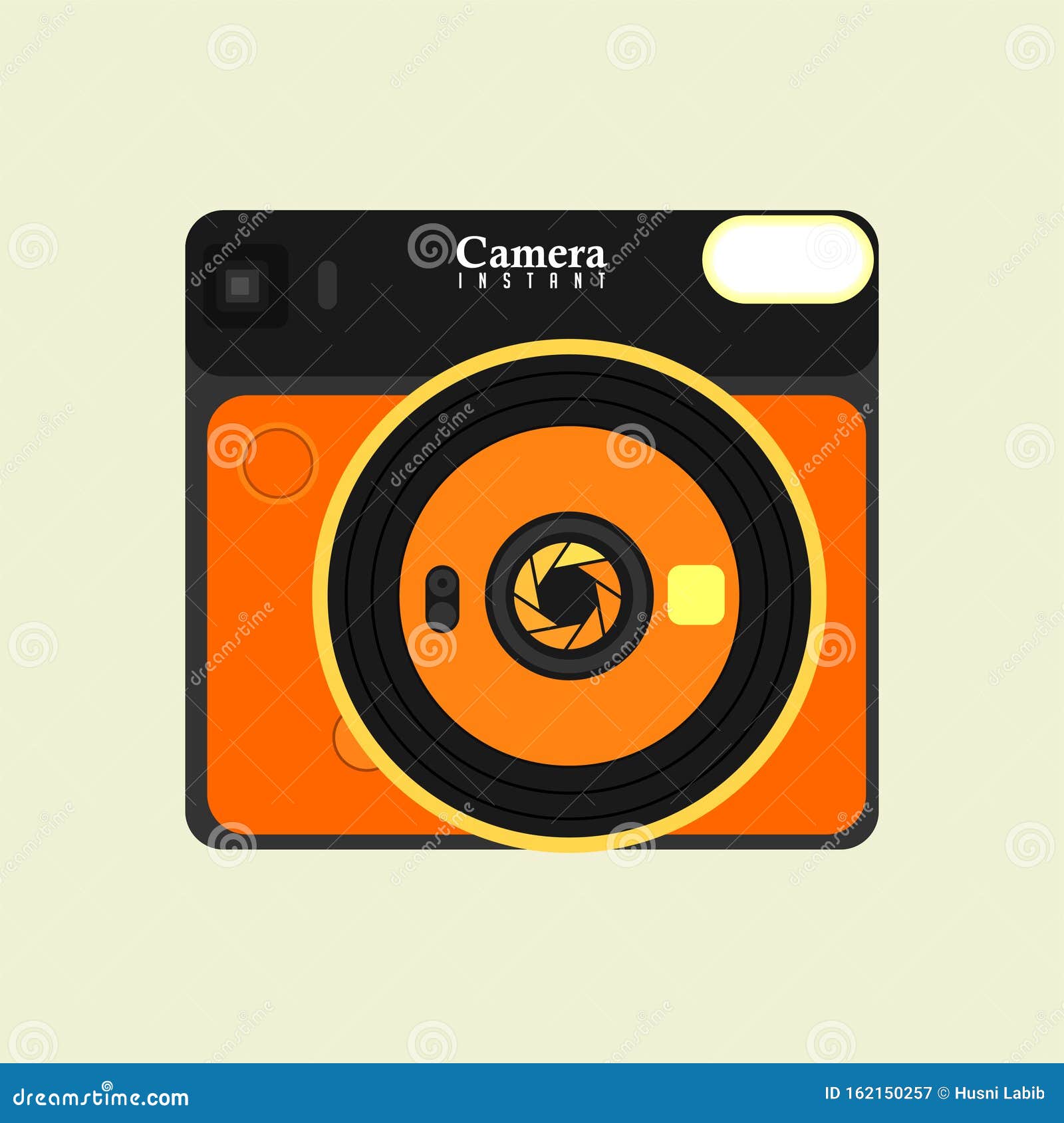 Instant Camera Template Vector Stock Vector - Illustration of icon ...