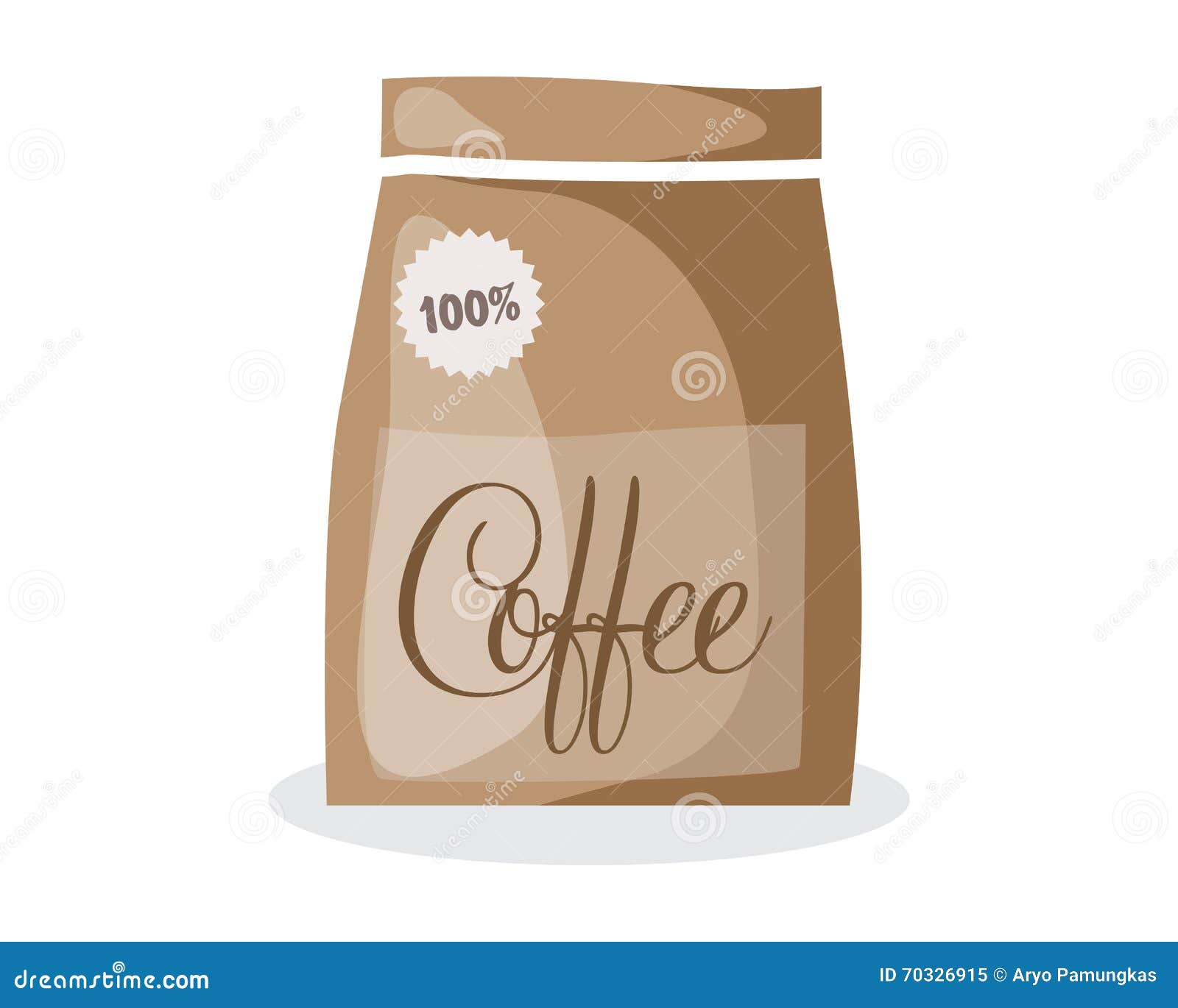 Instant coffee stock vector. Illustration of drink, beverage - 70326915