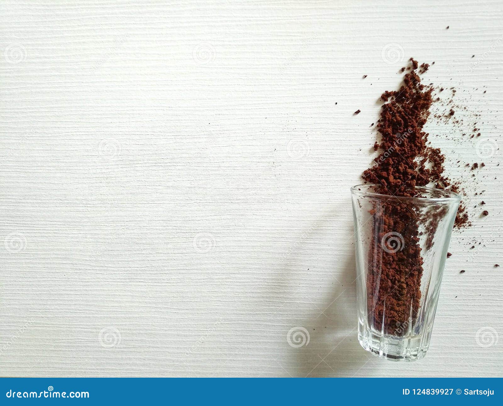 Coffee grain stock image. Image of white, background - 124839927