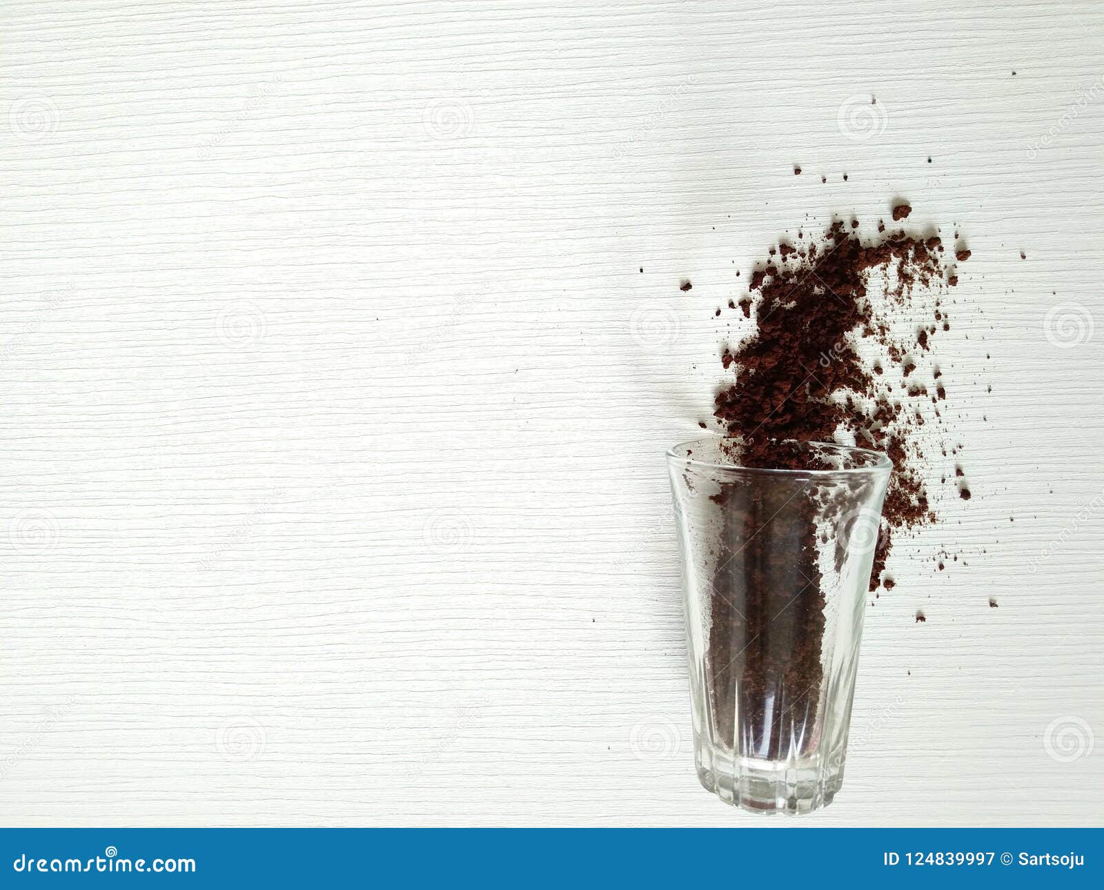 Coffee grain stock image. Image of splitting, instant - 124839997