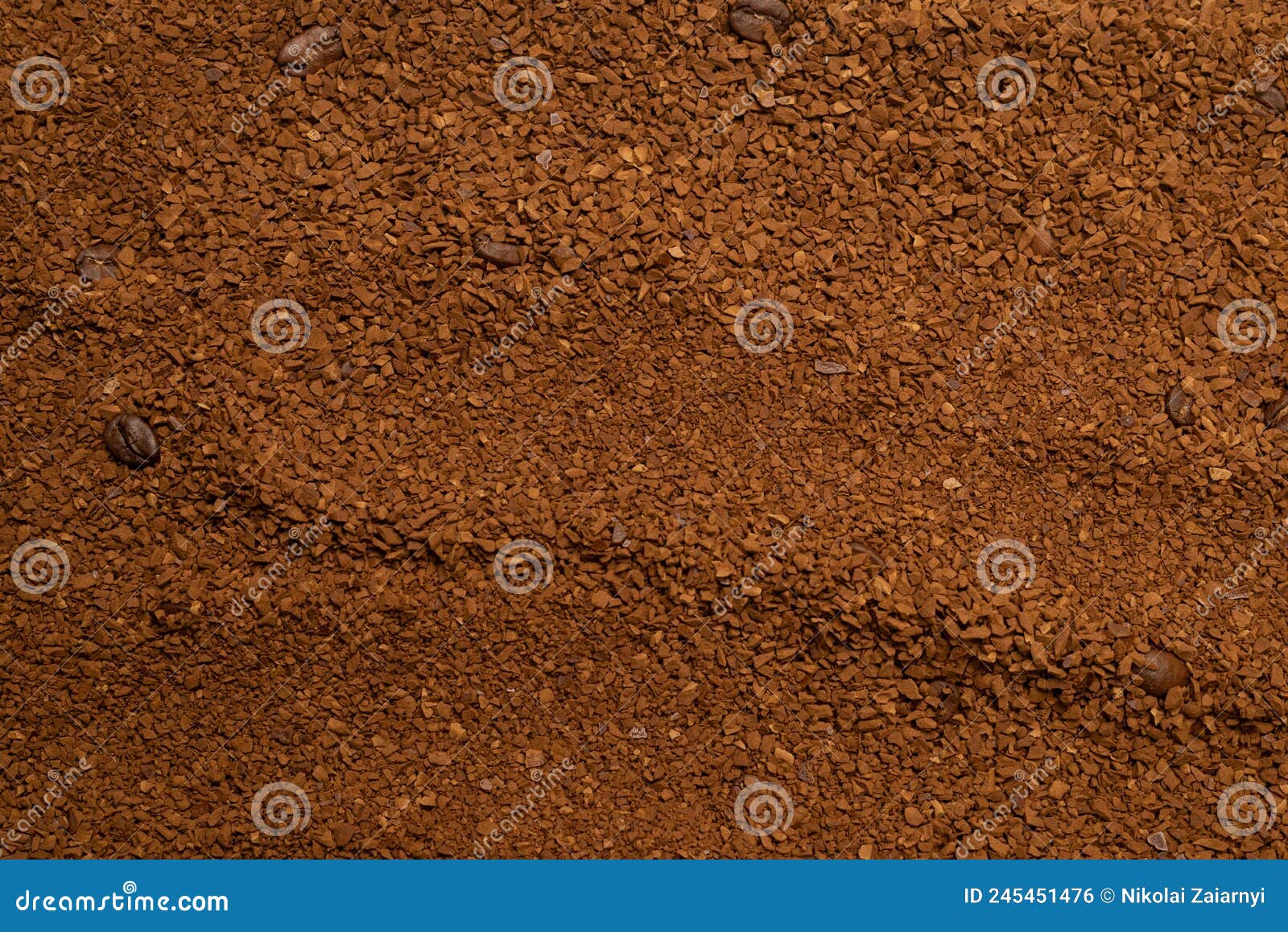Instant Coffee Isolated on a Background Stock Photo - Image of caffeine ...