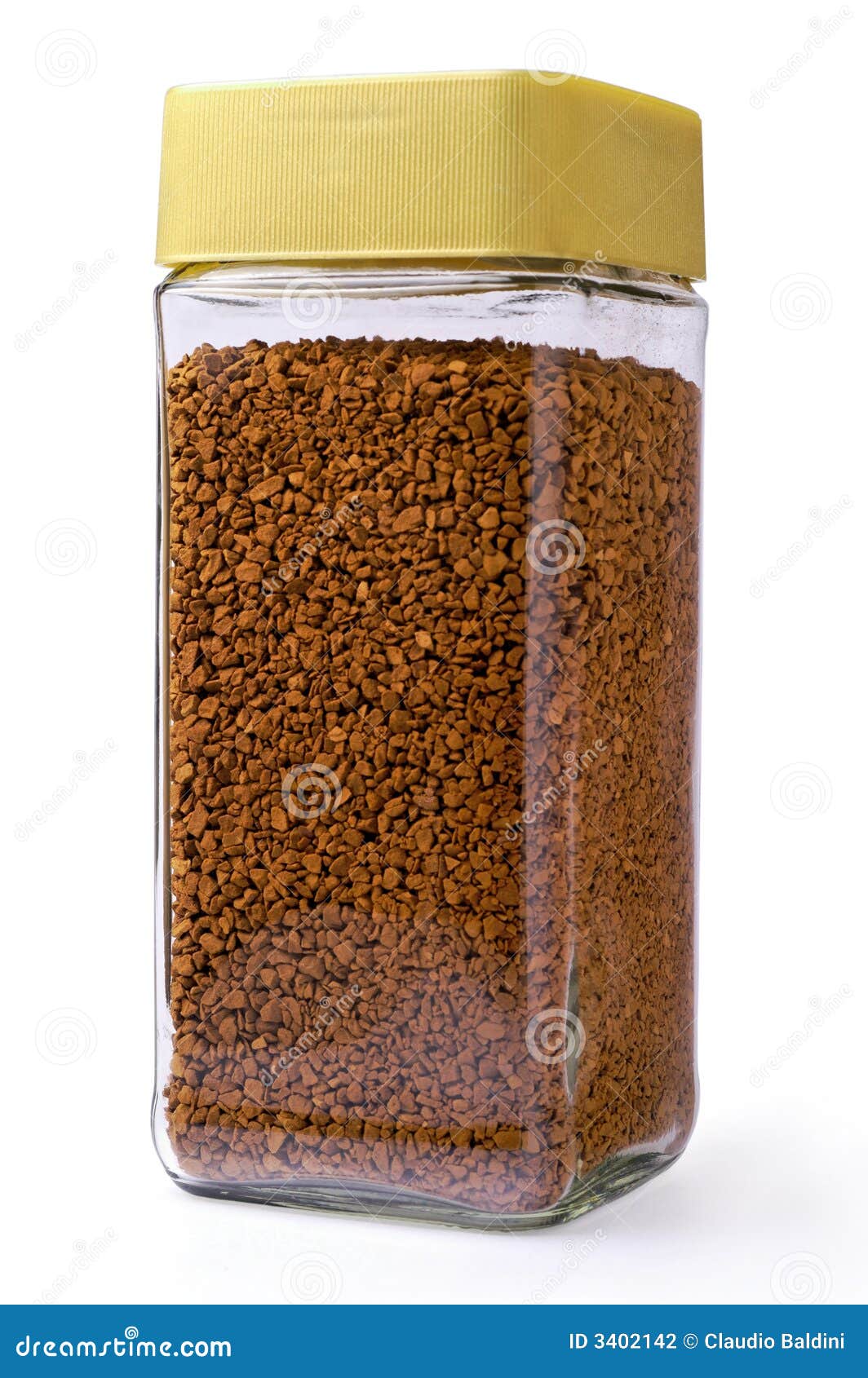Instant coffee jar stock photo. Image of quick, drink - 3402142