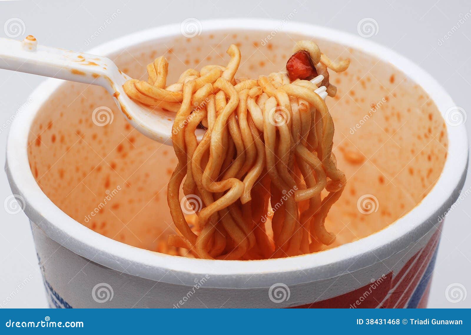 Instant Noodle Cup stock photo. Image of chilli, spice - 38431468