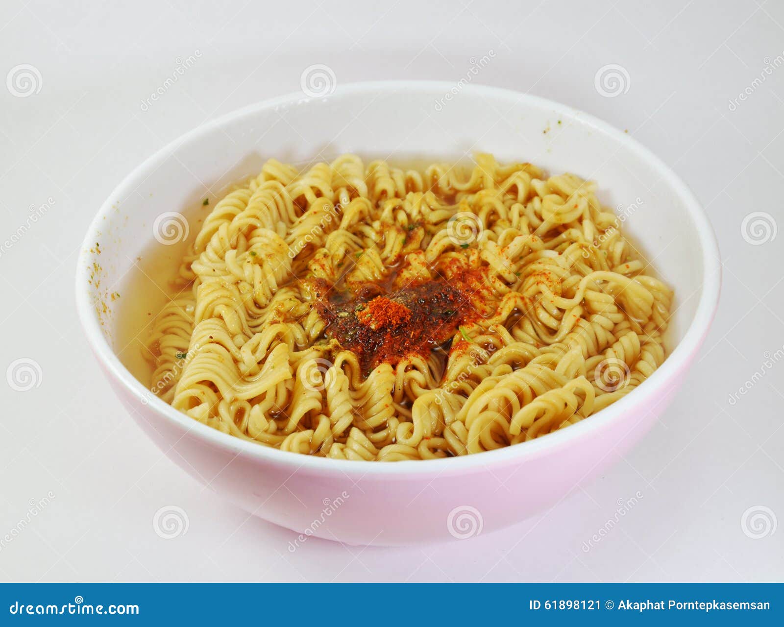 Instant Noodle Soft Boiled in Bowl Stock Image - Image of monosodium ...