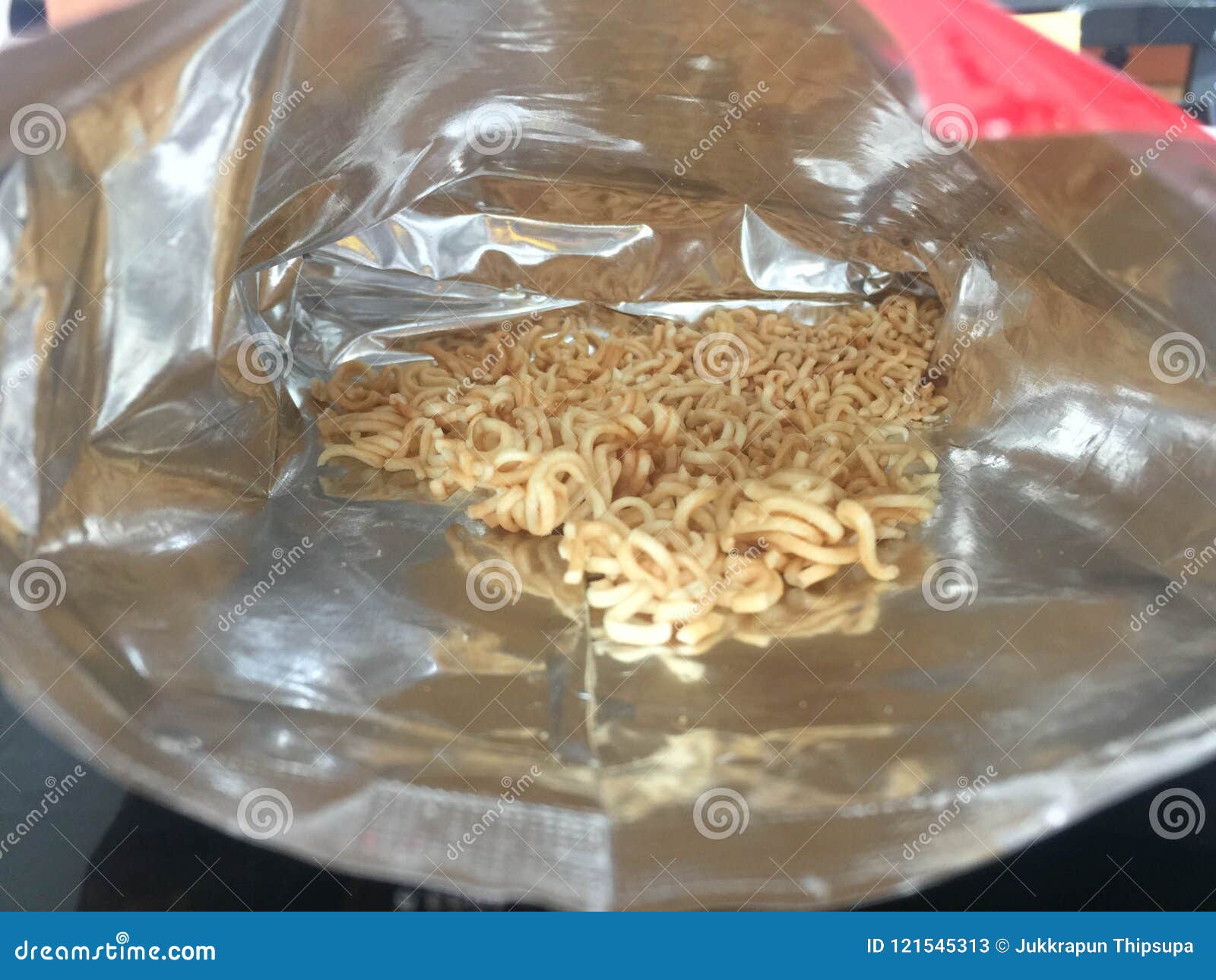 Instant Noodles in Hand on Packet Noodle Stock Image - Image of noodles ...