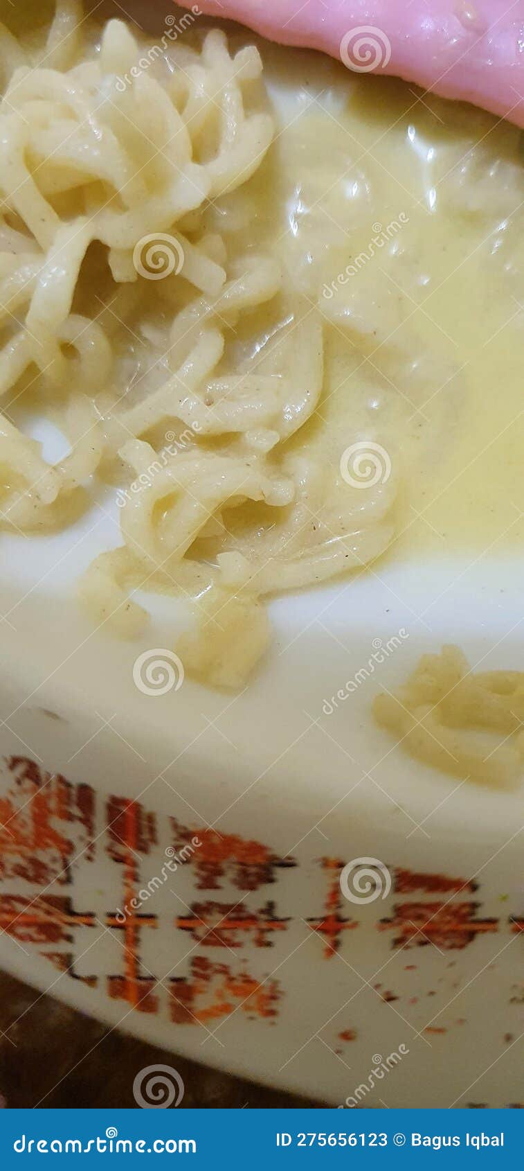 Instant Noodles for Kids To Eat Stock Image - Image of instant ...