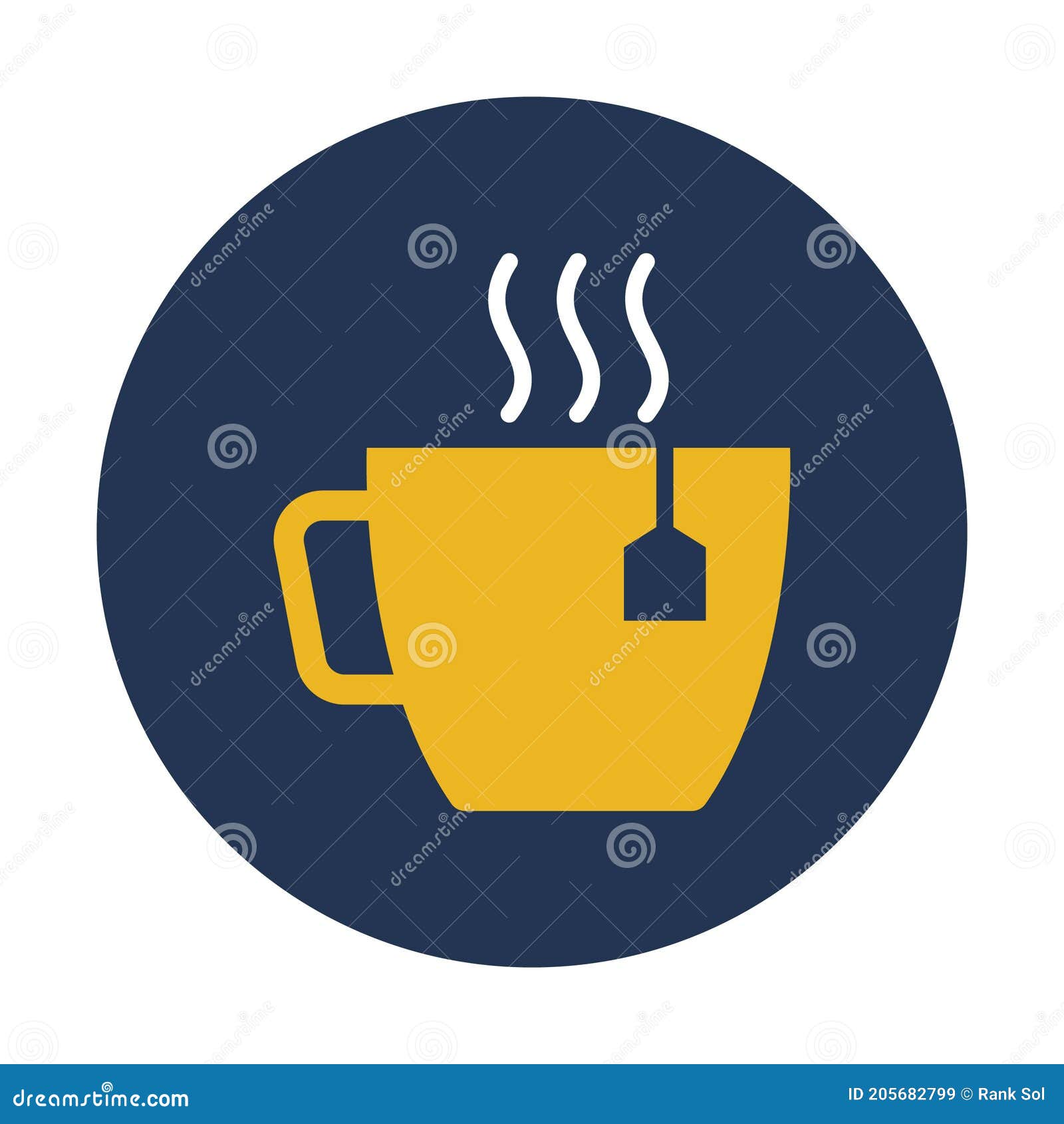 Instant Tea, Take a Break Vector Icon Which Can Easily Modify Stock ...