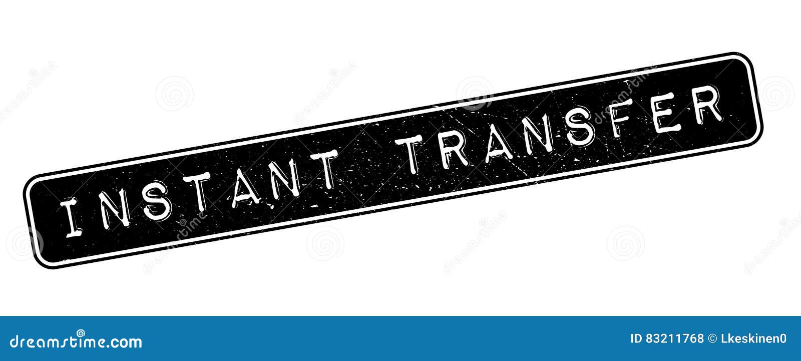 Instant Transfer Rubber Stamp Stock Illustration - Illustration of ...