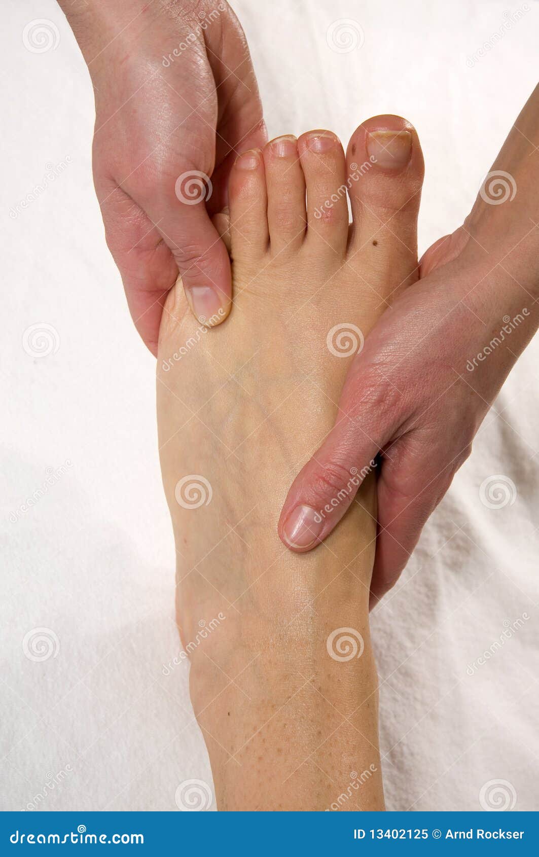 Instep and toe massage stock image. Image of finger, chiropody - 13402125