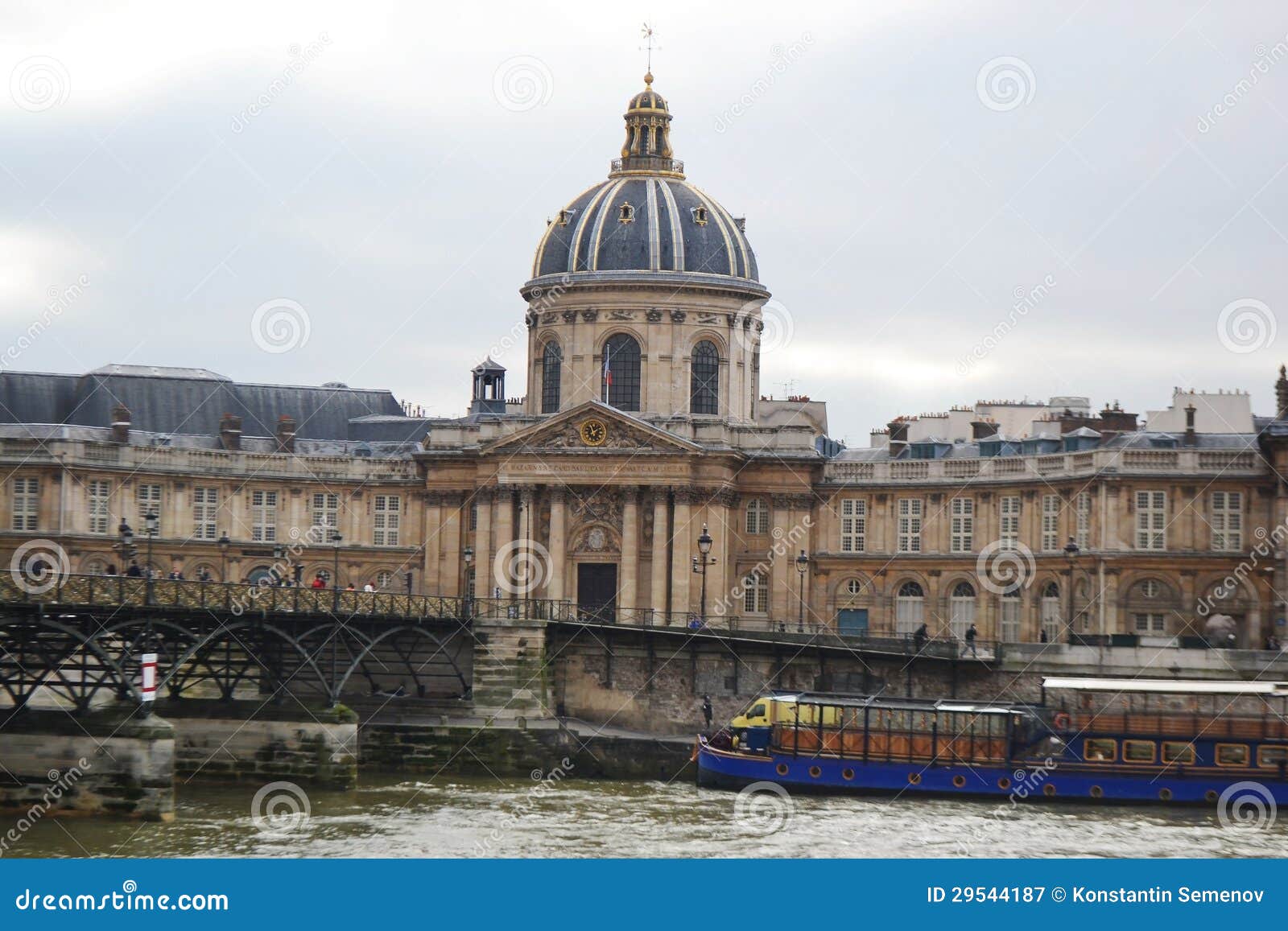 The Institut De French Academy in Paris Stock Image - Image of france ...