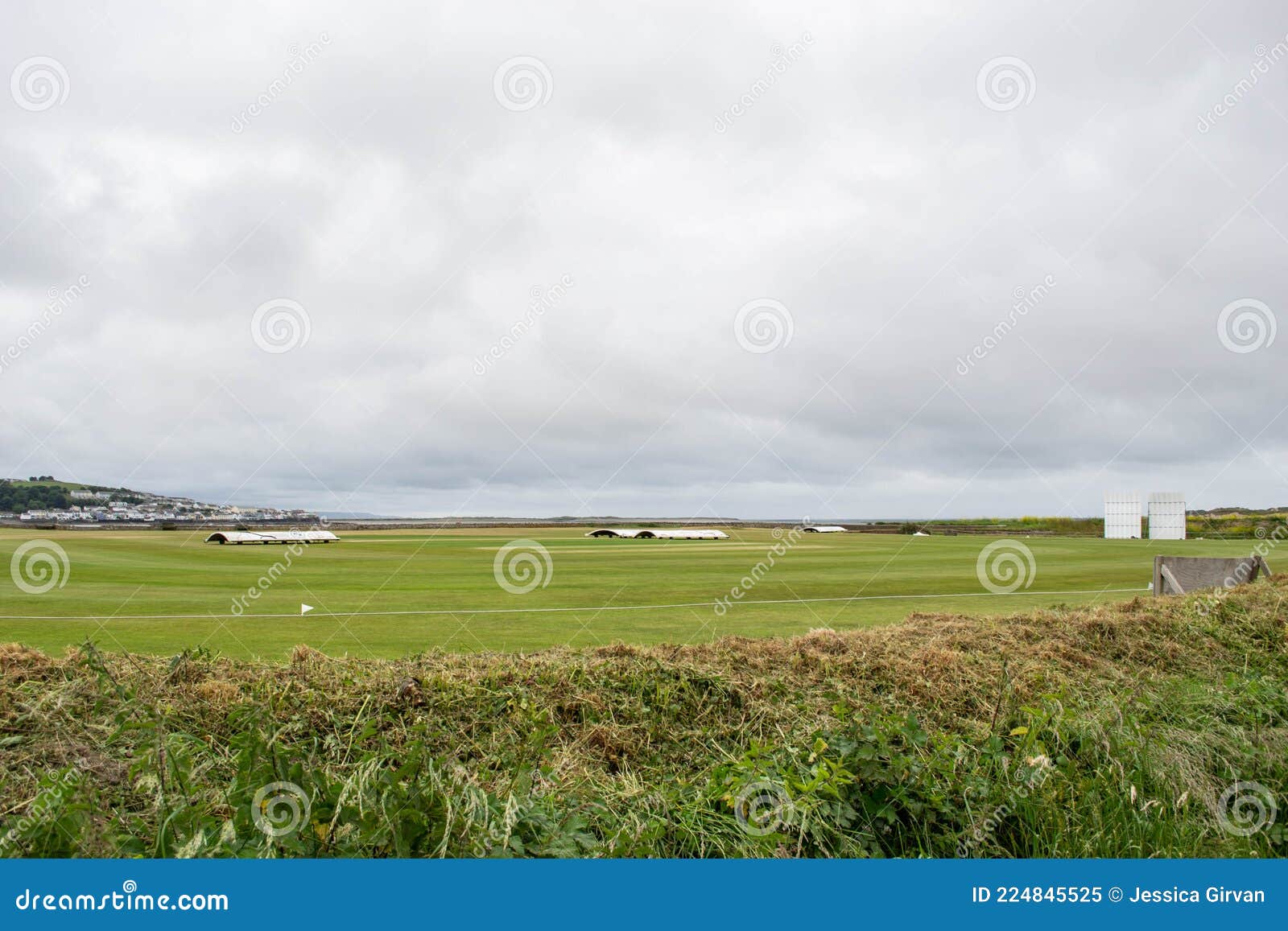 INSTOW, DEVON, ENGLAND- 25 June 2021: North Devon Cricket Club ...