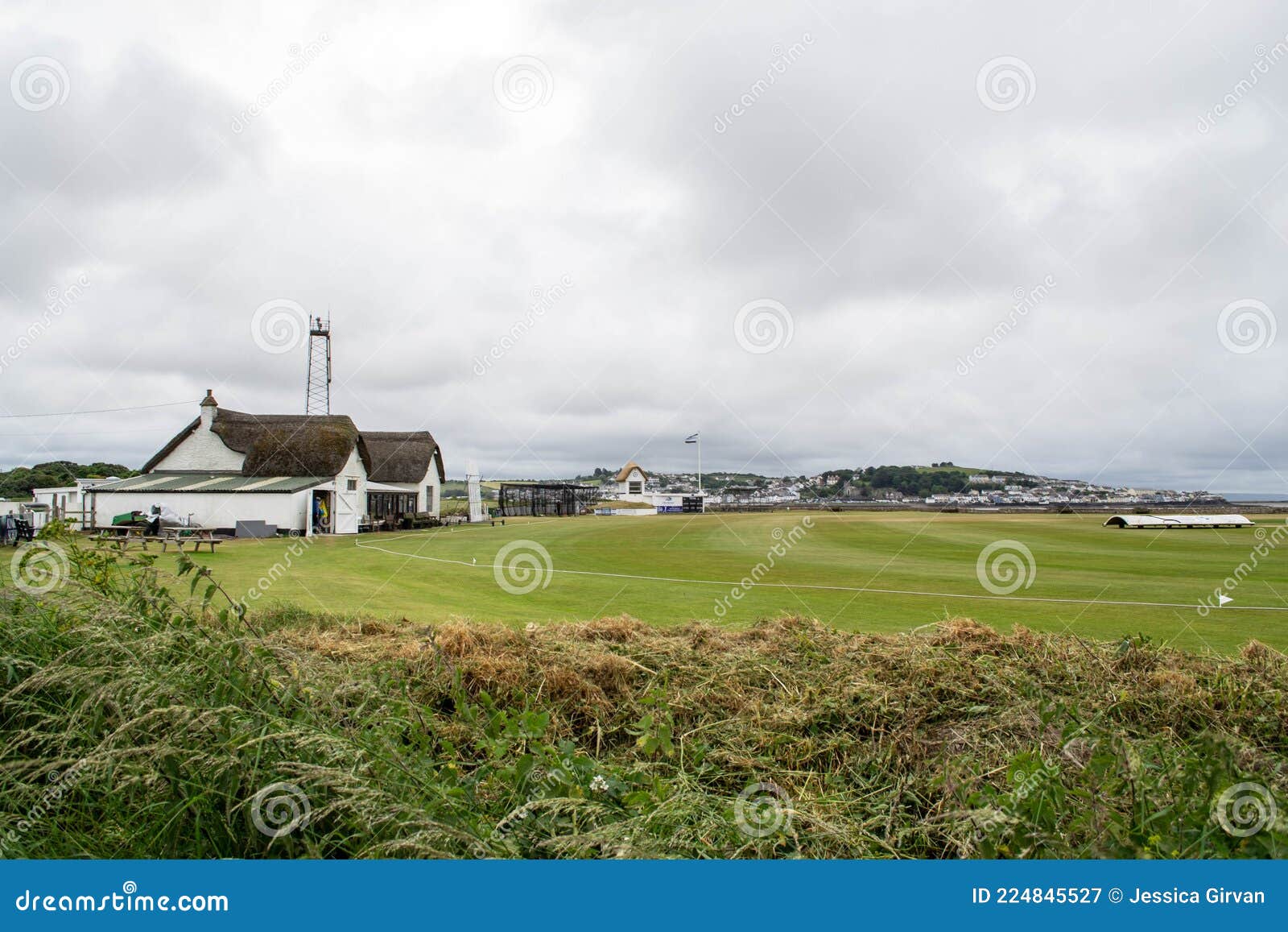 INSTOW, DEVON, ENGLAND- 25 June 2021: North Devon Cricket Club ...