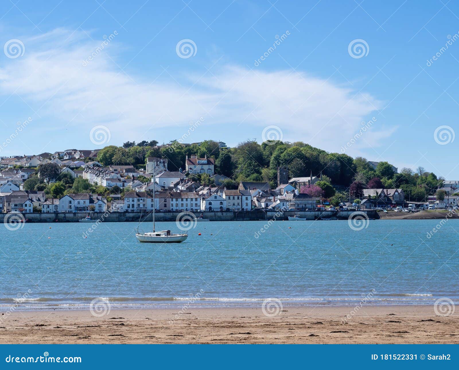 INSTOW, DEVON, ENGLAND - MAY 2 2020: the North Devon Seaside Town of ...