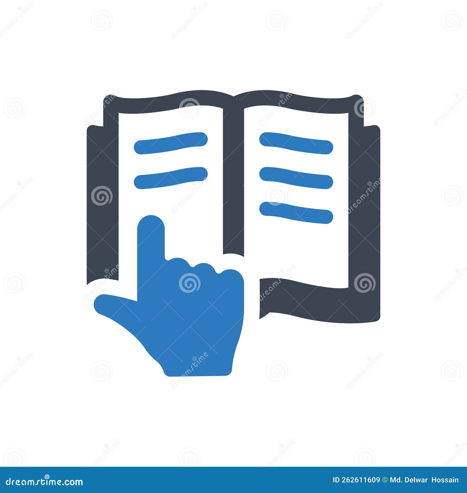 Instruction icon stock vector. Illustration of symbol - 262611609