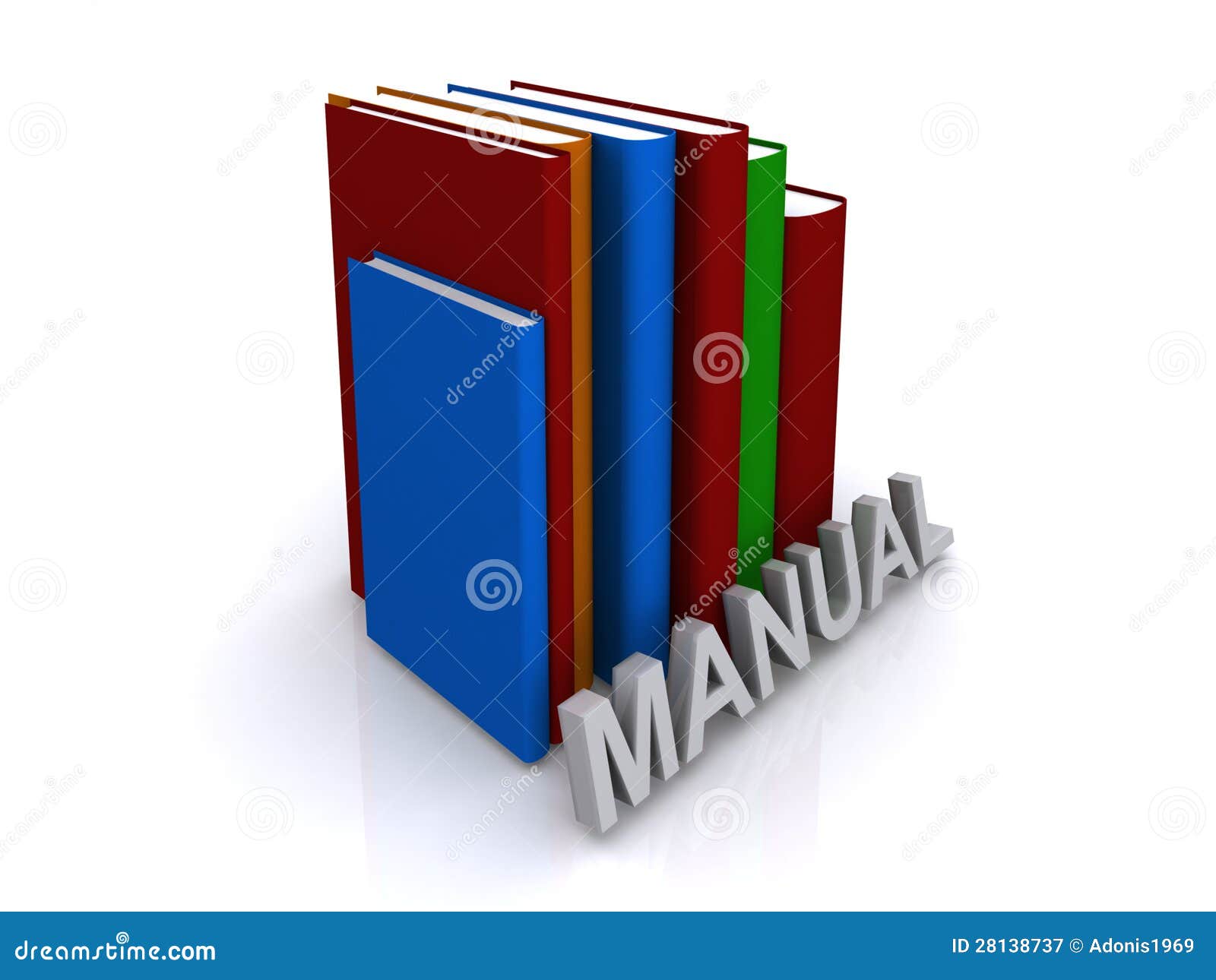 Instruction manuals stock illustration. Illustration of books - 28138737