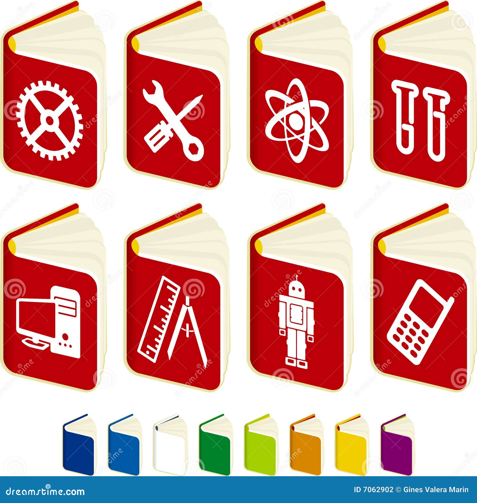 Instruction manuals stock vector. Illustration of phisics - 7062902