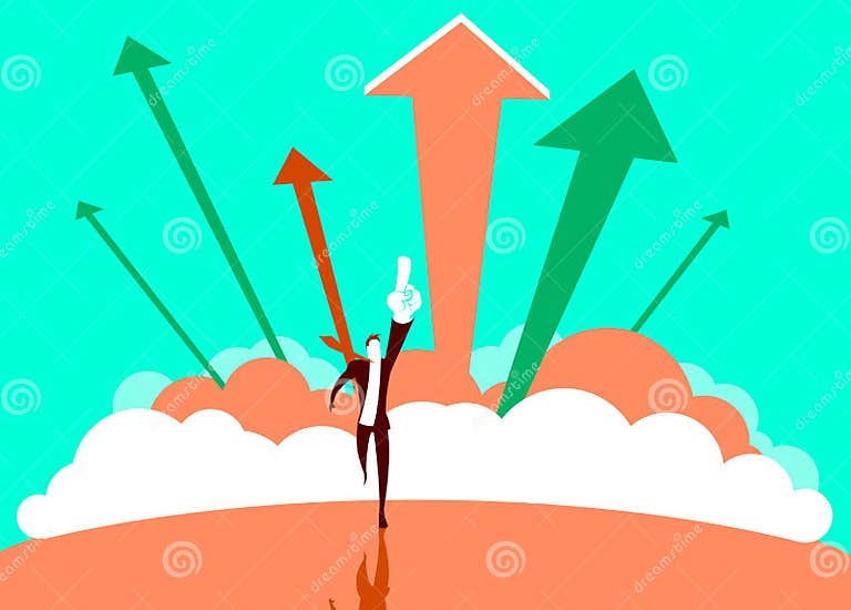 The Instruction on the Purpose Stock Vector - Illustration of arrow ...