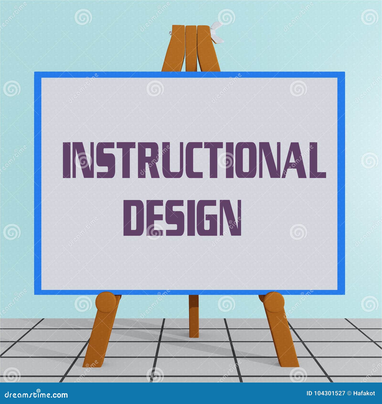 Instructional Design Concept Stock Illustration - Illustration of paper ...