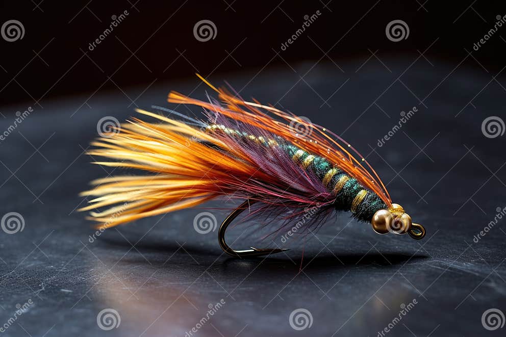 Instructional Step-by-step Fly Tying Process Stock Illustration ...