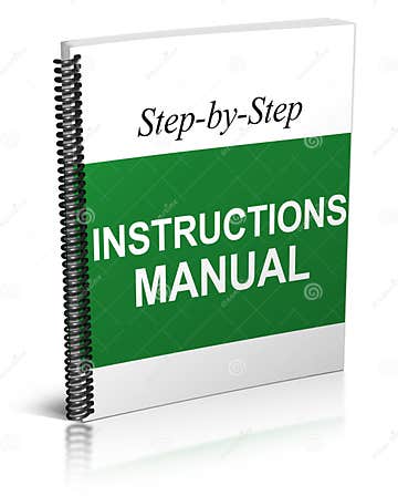 Instructions Manual stock photo. Illustration of spiral - 44670922