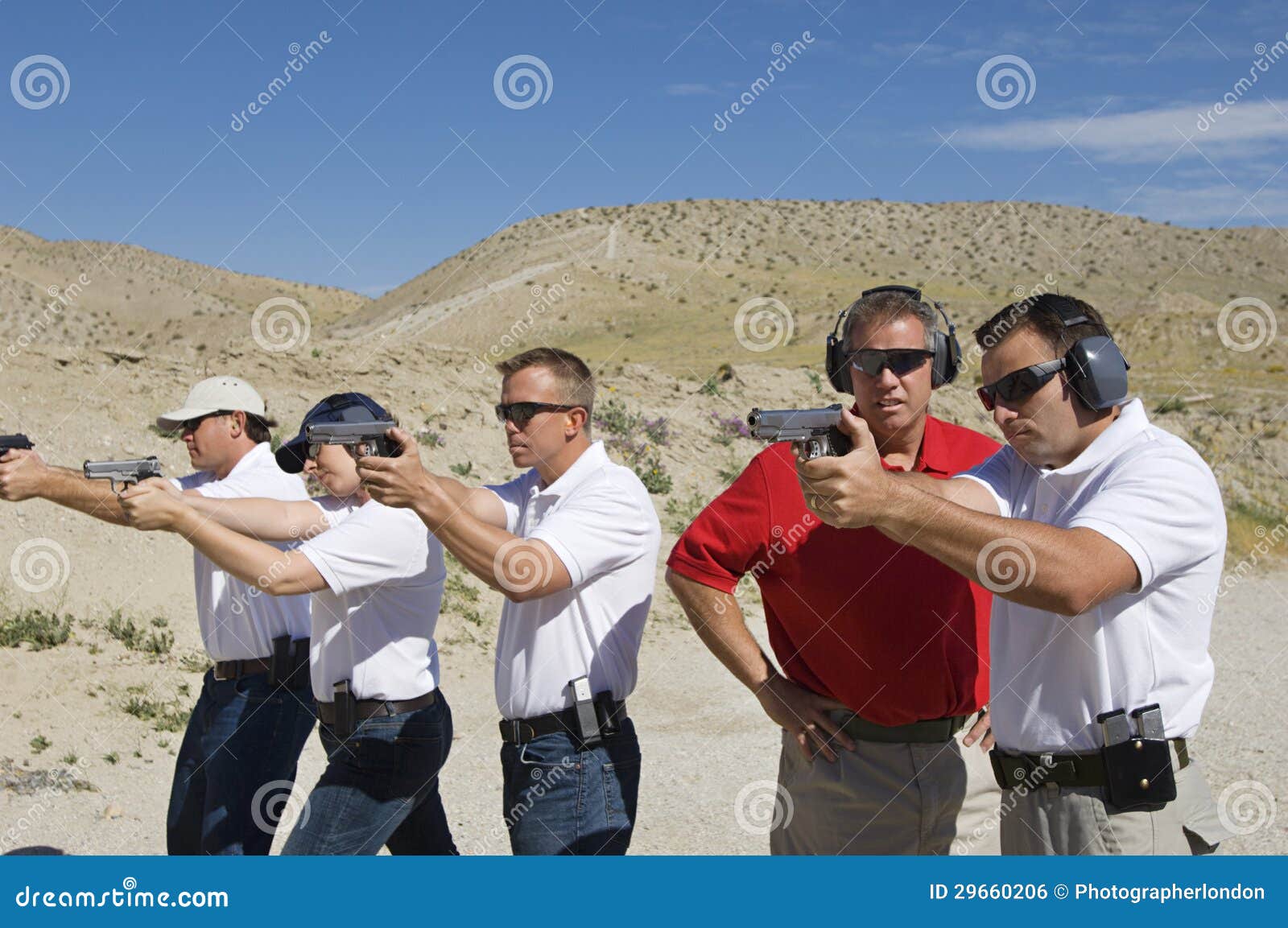 Firing Range For Shooting Guns Pistols Firearms Training Outdoor Ammo ...