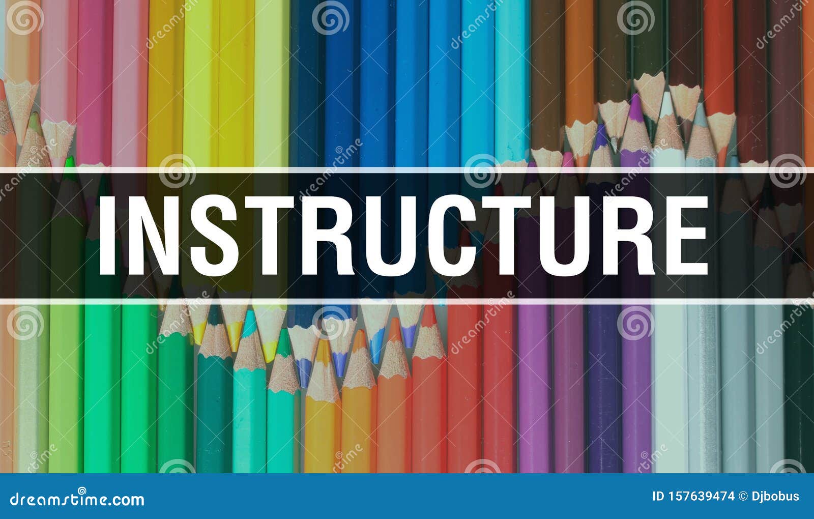 Instructure Concept Illustration on Back To School Banner with ...