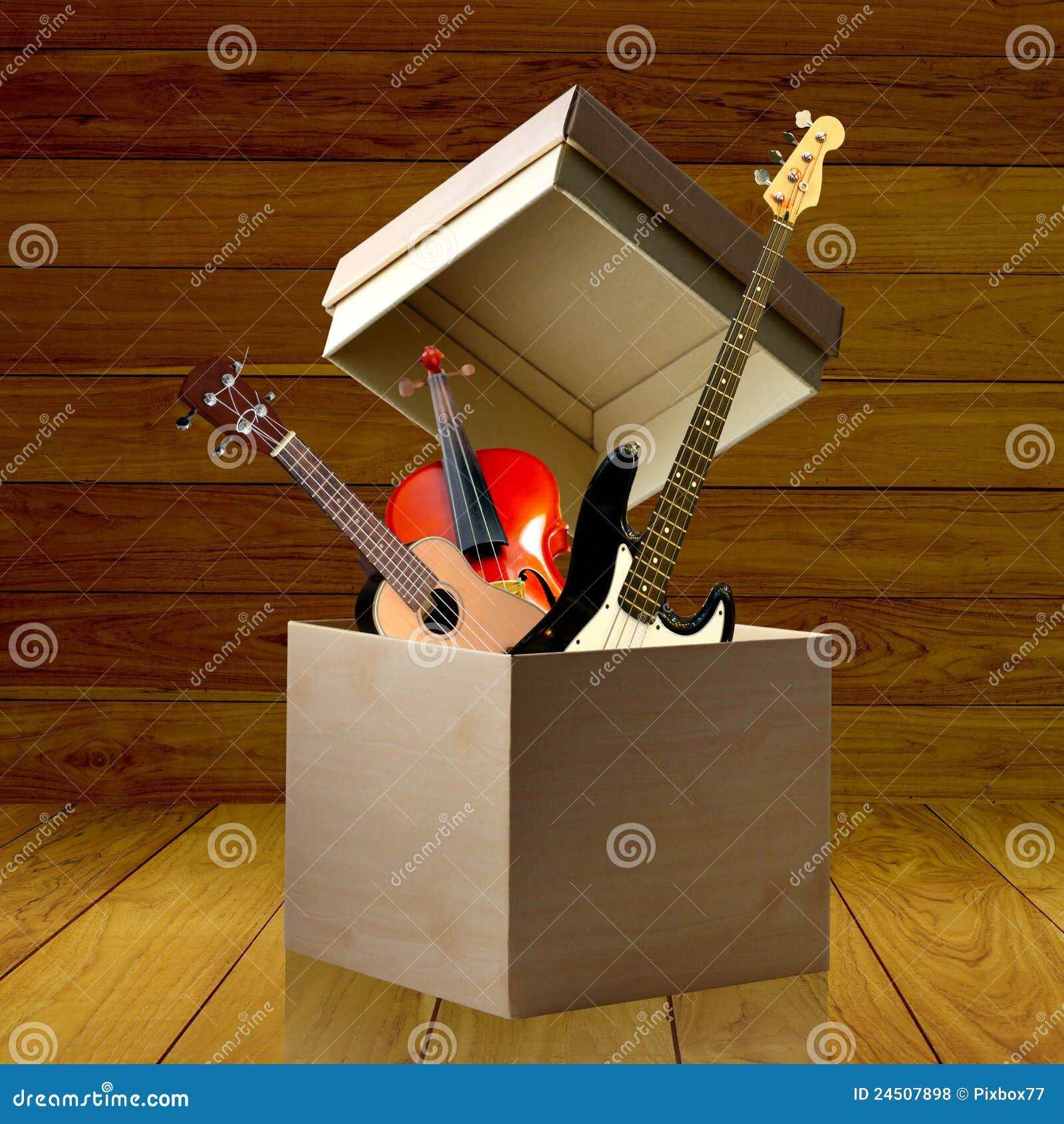 Instrument box stock photo. Image of classic, band, entertain - 24507898