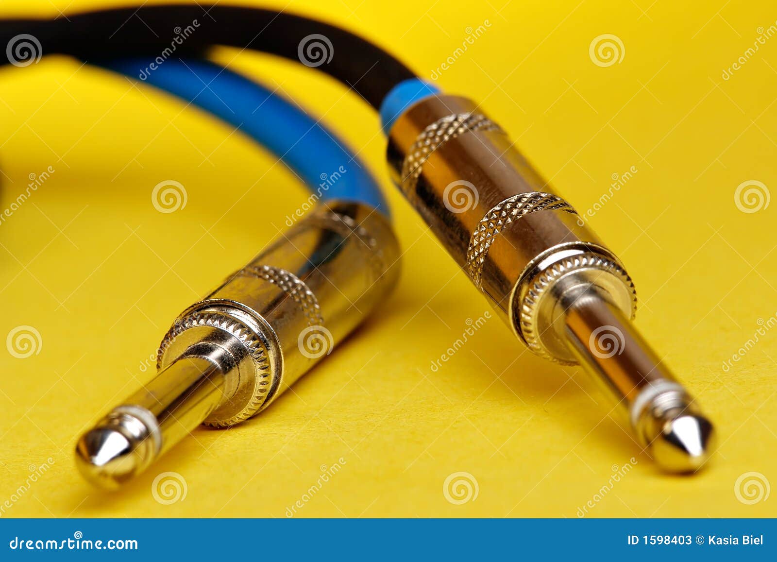 Instrument cables stock image. Image of closeup, colorful - 1598403