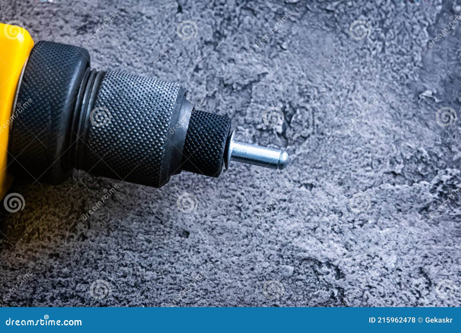 Instrument called riveter stock photo. Image of repair - 215962478