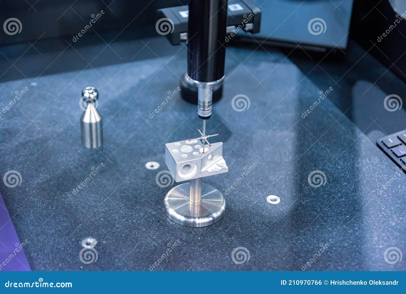 Instrument for an Easy and Accurate 3D Measurement Stock Photo - Image ...