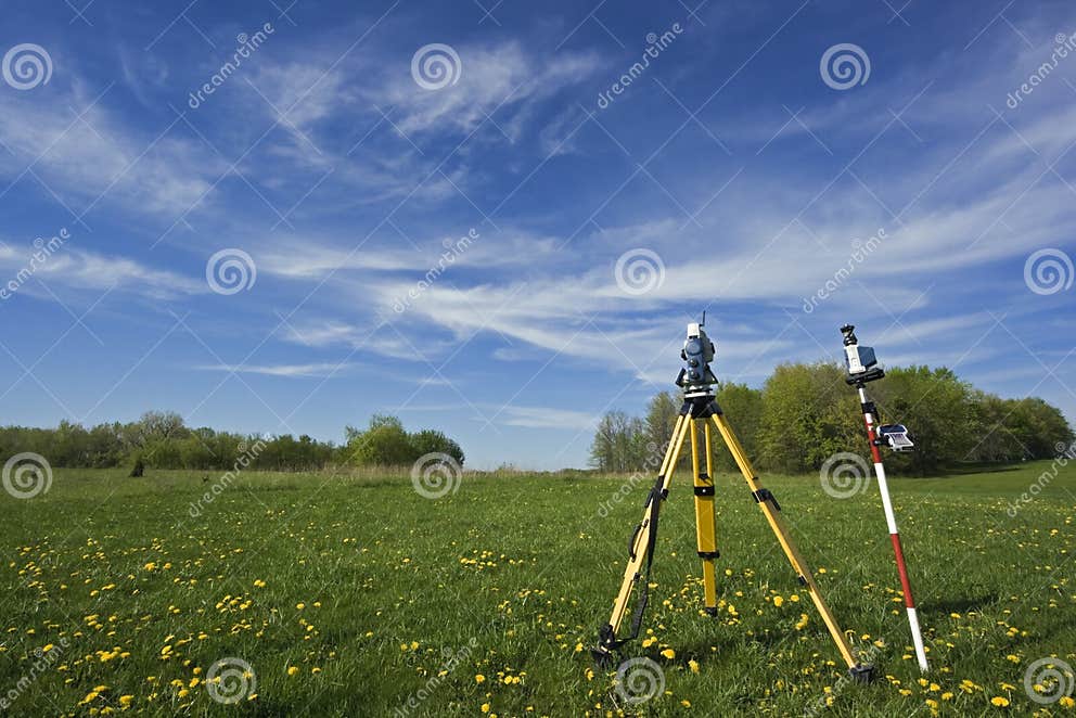 Instrument in the field stock photo. Image of illinois - 10583344
