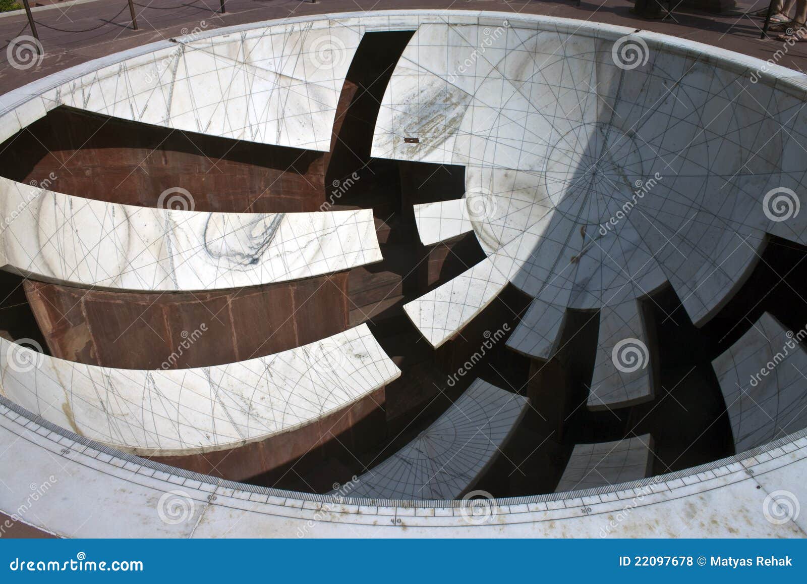 Instrument at Jantar Mantar Stock Photo - Image of historic ...