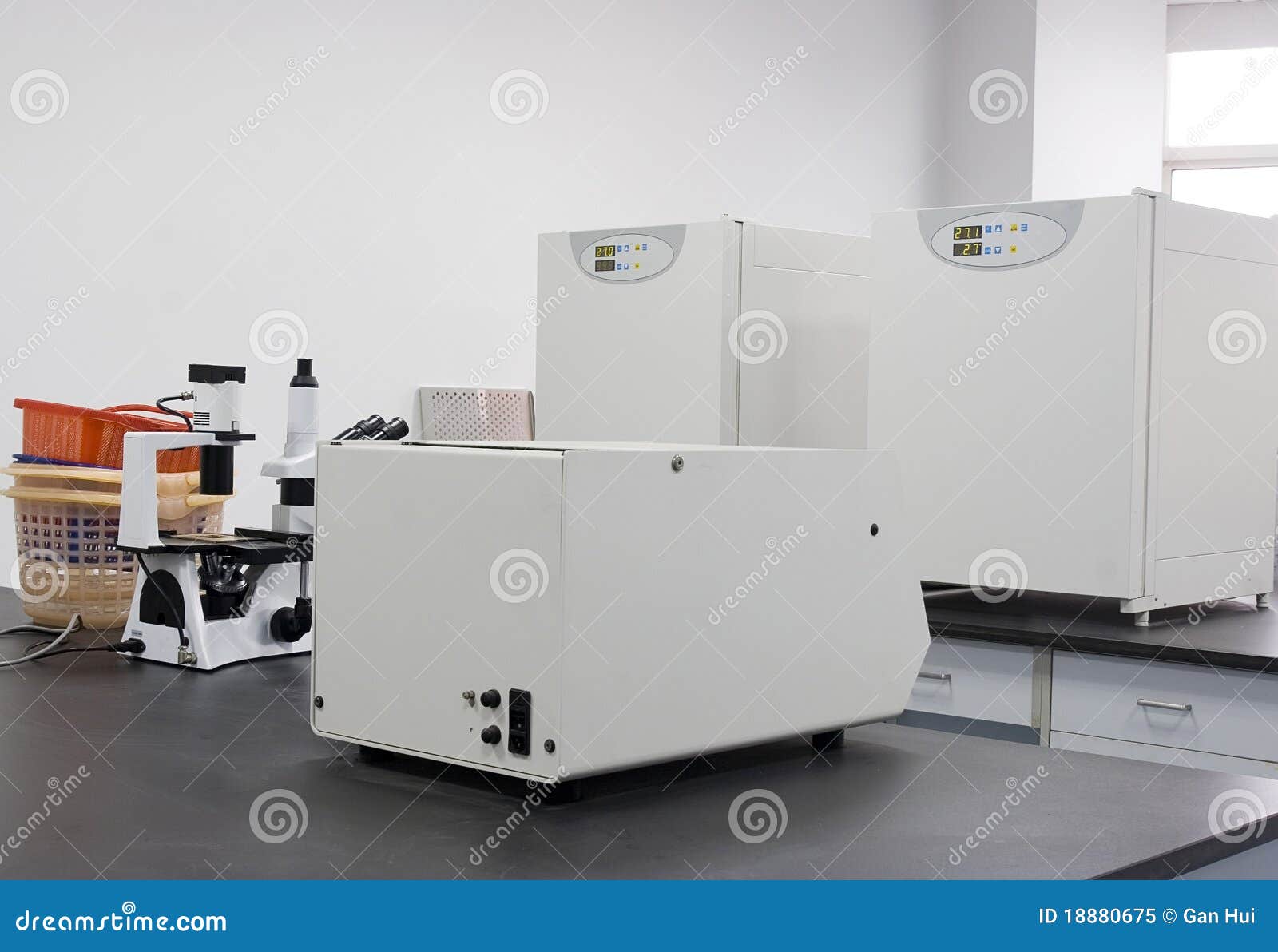 Instrument in a lab stock image. Image of laboratory - 18880675