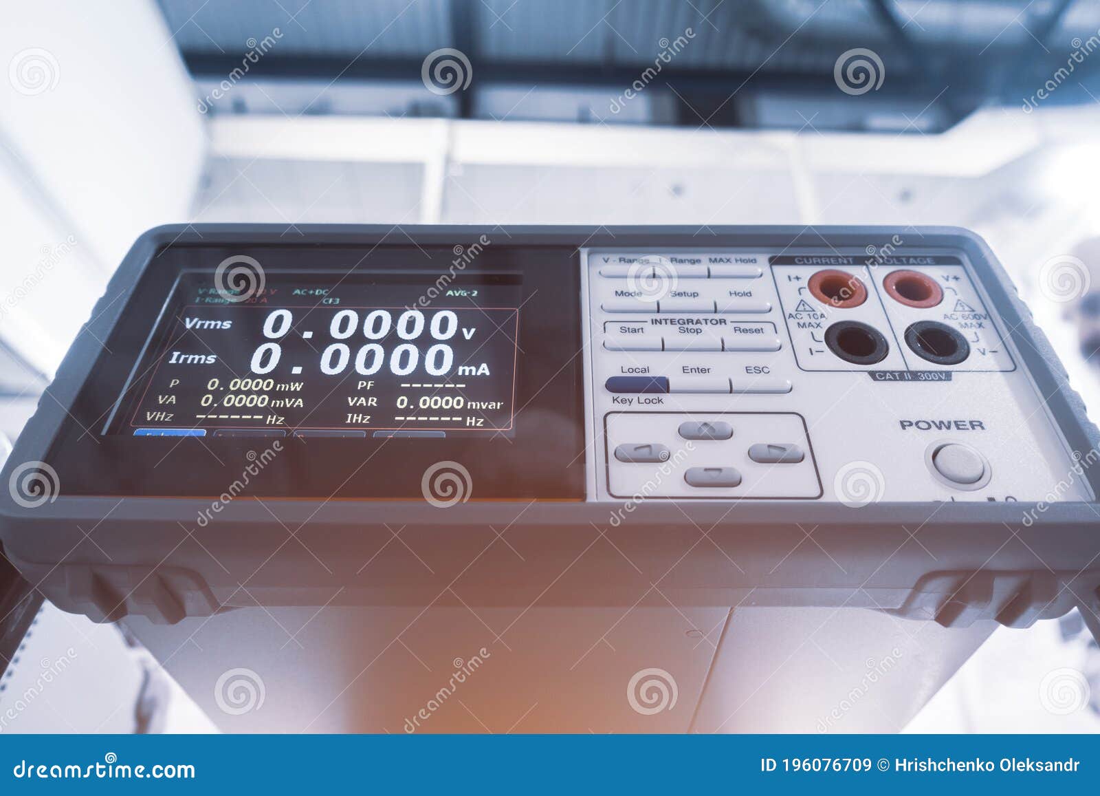 Instrument for Measuring Inductance, Capacitance and Resistance Stock ...