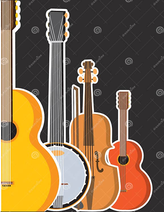 Instrument Medley stock vector. Illustration of ukulele - 21219997