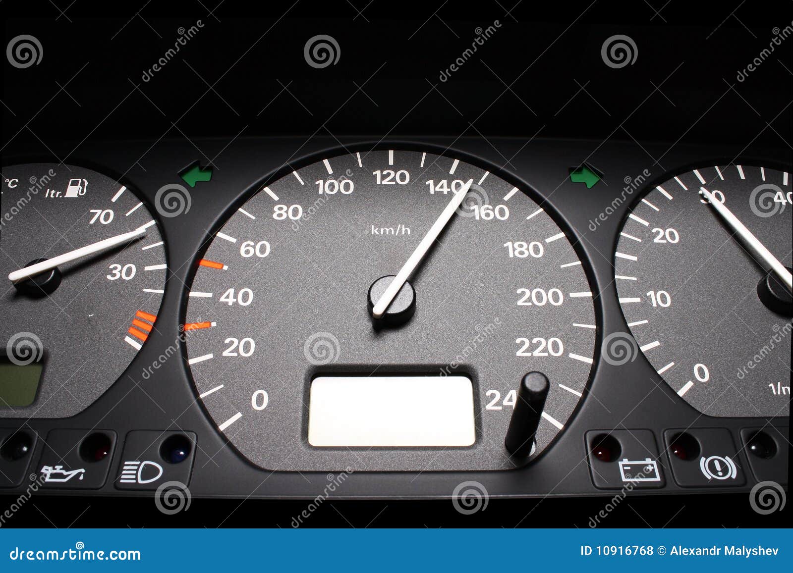 Instrument panel. stock photo. Image of dashboard, accelerate - 10916768