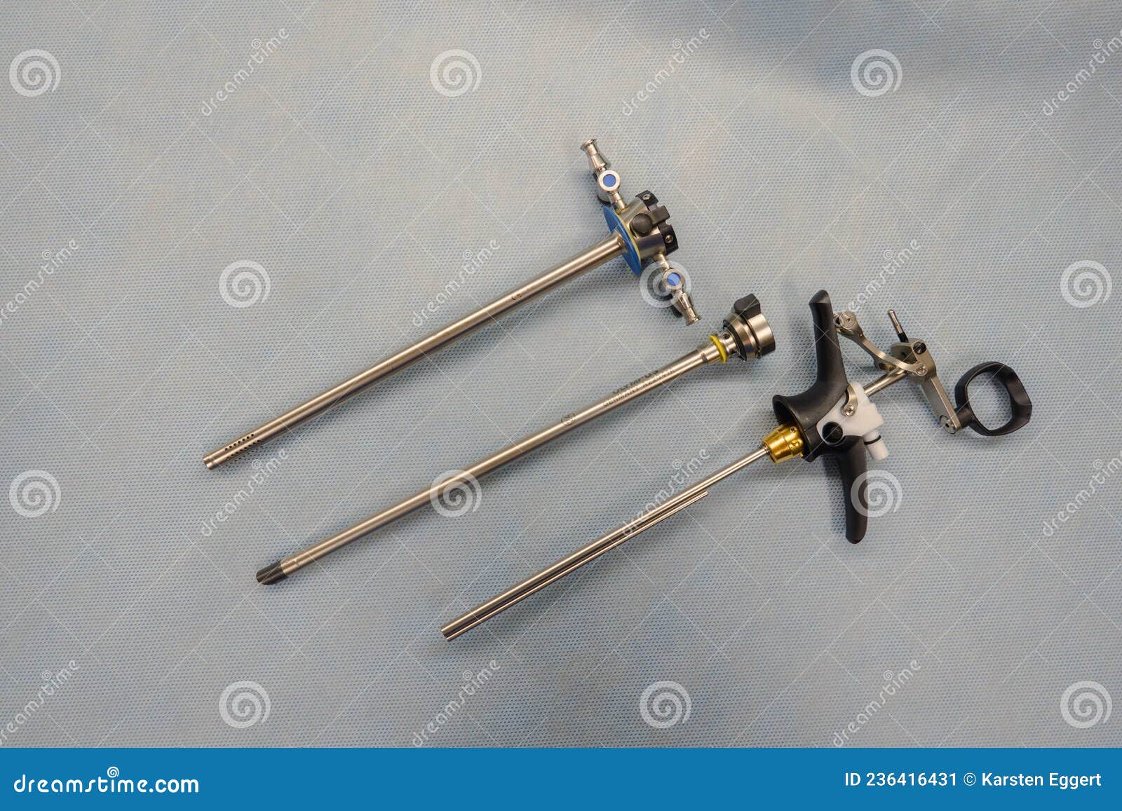 An Instrument for Performing a Prostate Resection Lies Disassembled on ...
