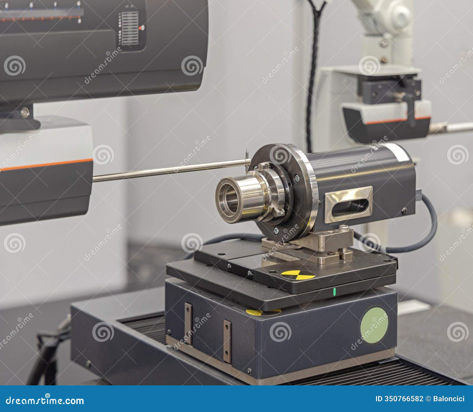 Instrument Surface Measuring Stock Photo - Image of machine, turning ...
