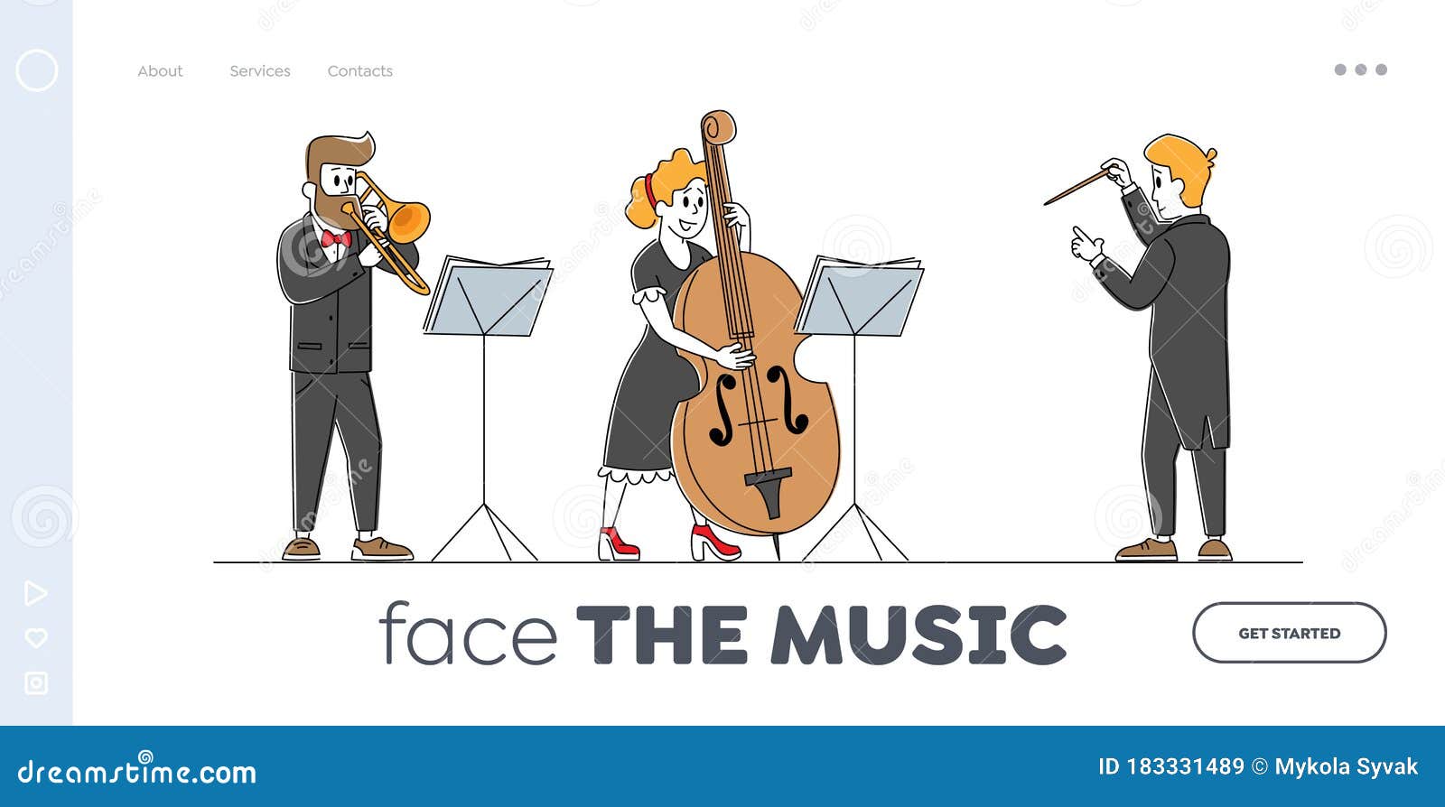Orchestra Musicians People Isometric Flowchart Cartoon Vector ... Orchestra Musicians People Isometric Flowchart Cartoon Vector ...