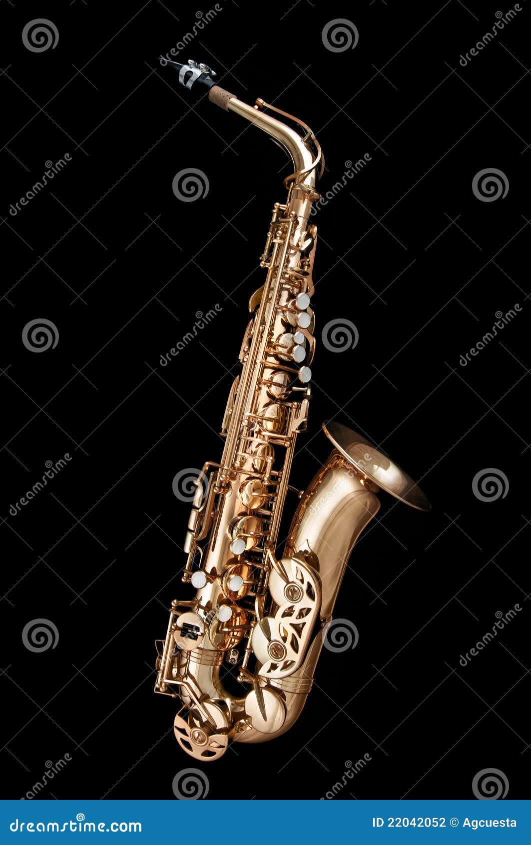 Instrumento Do Jazz Do Saxofone Foto de Stock - Imagem de faixa ...