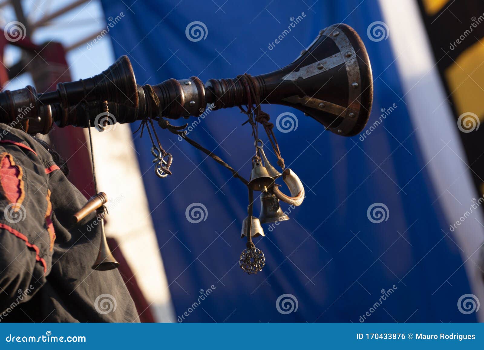 Instrumento Musical Bagpipe Foto de Stock - Imagem de fundo, material ...
