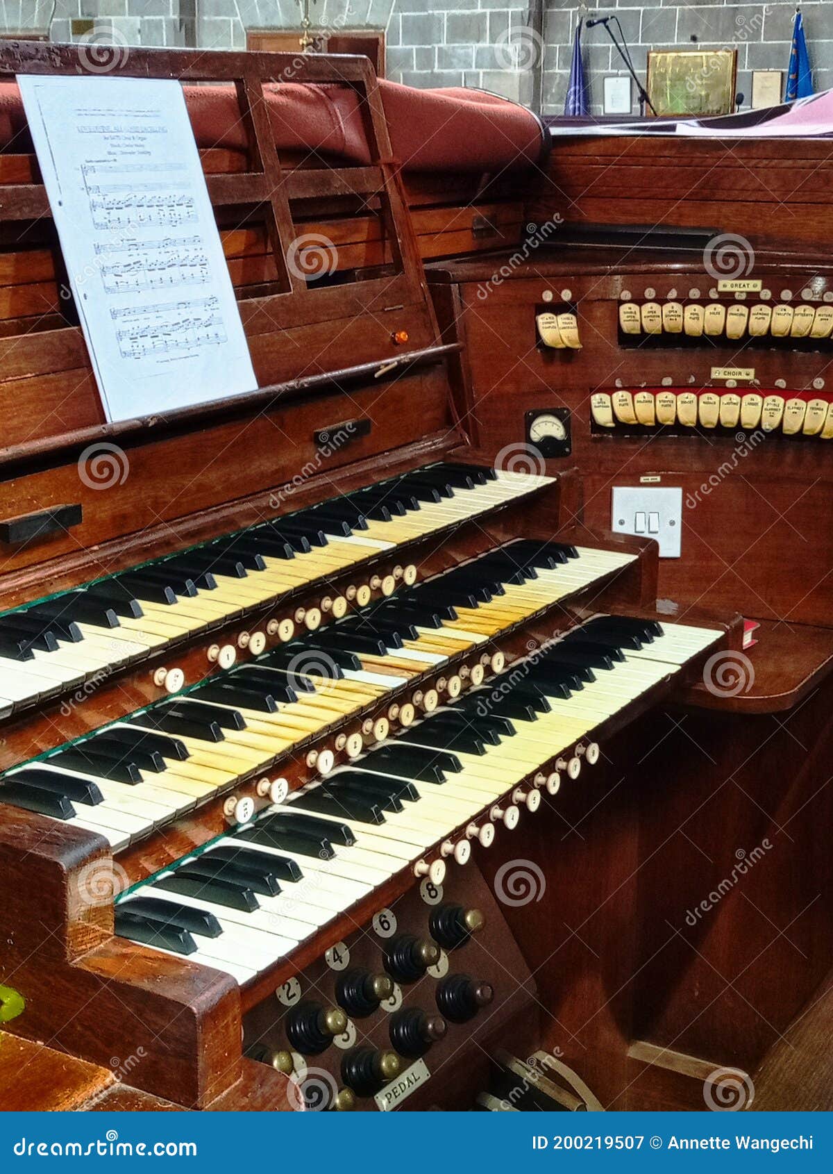 Instrumento Musical De órganos Imagen de archivo - Imagen de musical ...