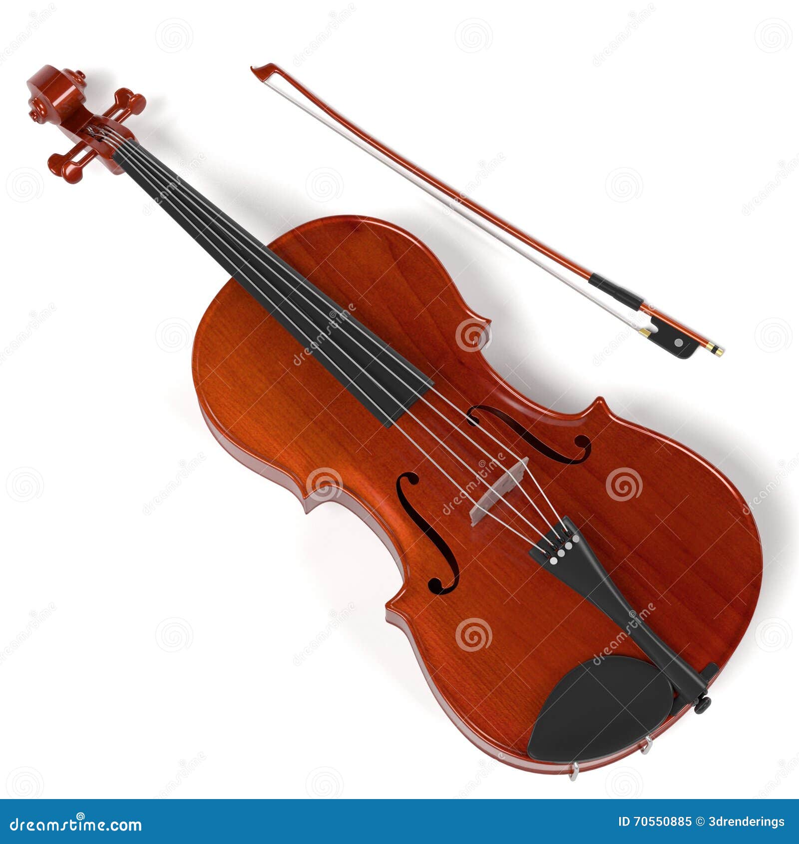 Instrumento Musical De La Viola Stock de ilustración - Imagen: 70550885